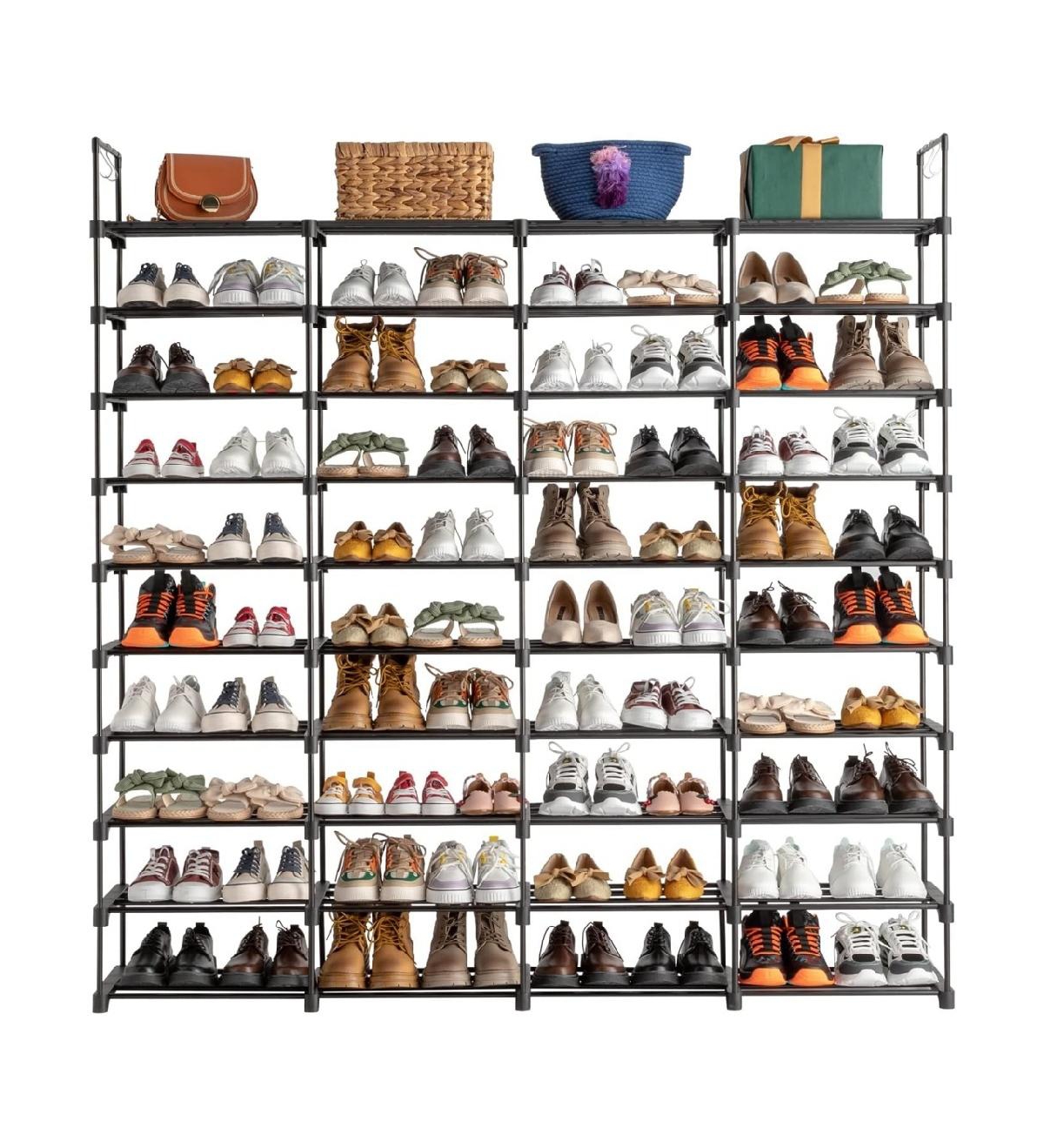 Click here for gaomon 10-Tier Stackable Shoe Rack Organizer  Hold... prices