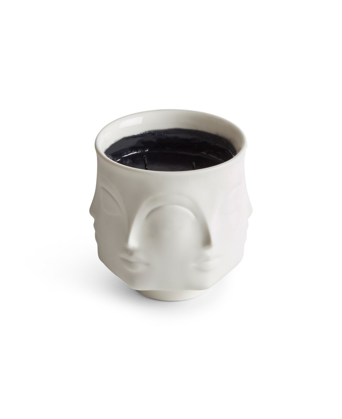 Click here for Jonathan Adler Muse Noir 5 Ceramic Candle - White prices