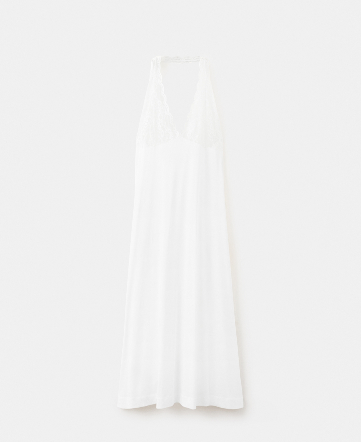 Click here for Mango Womens Back Neckline Lace Nightgown - White prices