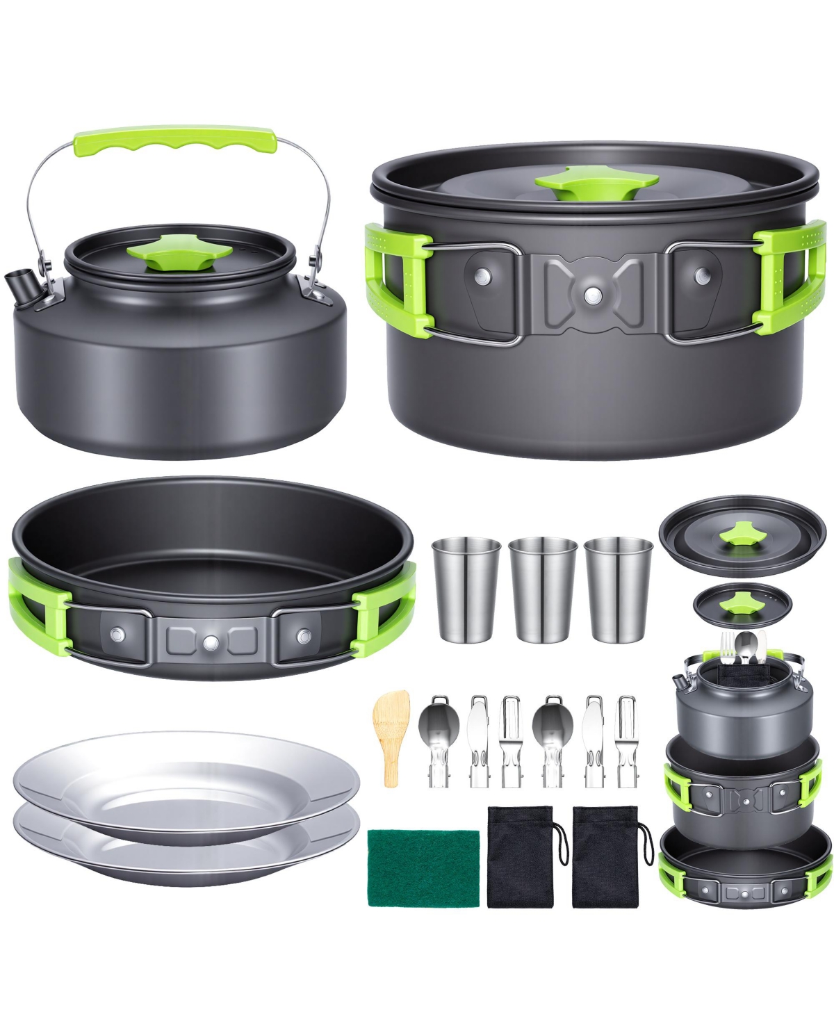 Click here for Vebreda 4-6 Person Camping Tent with Front Porch-G... prices