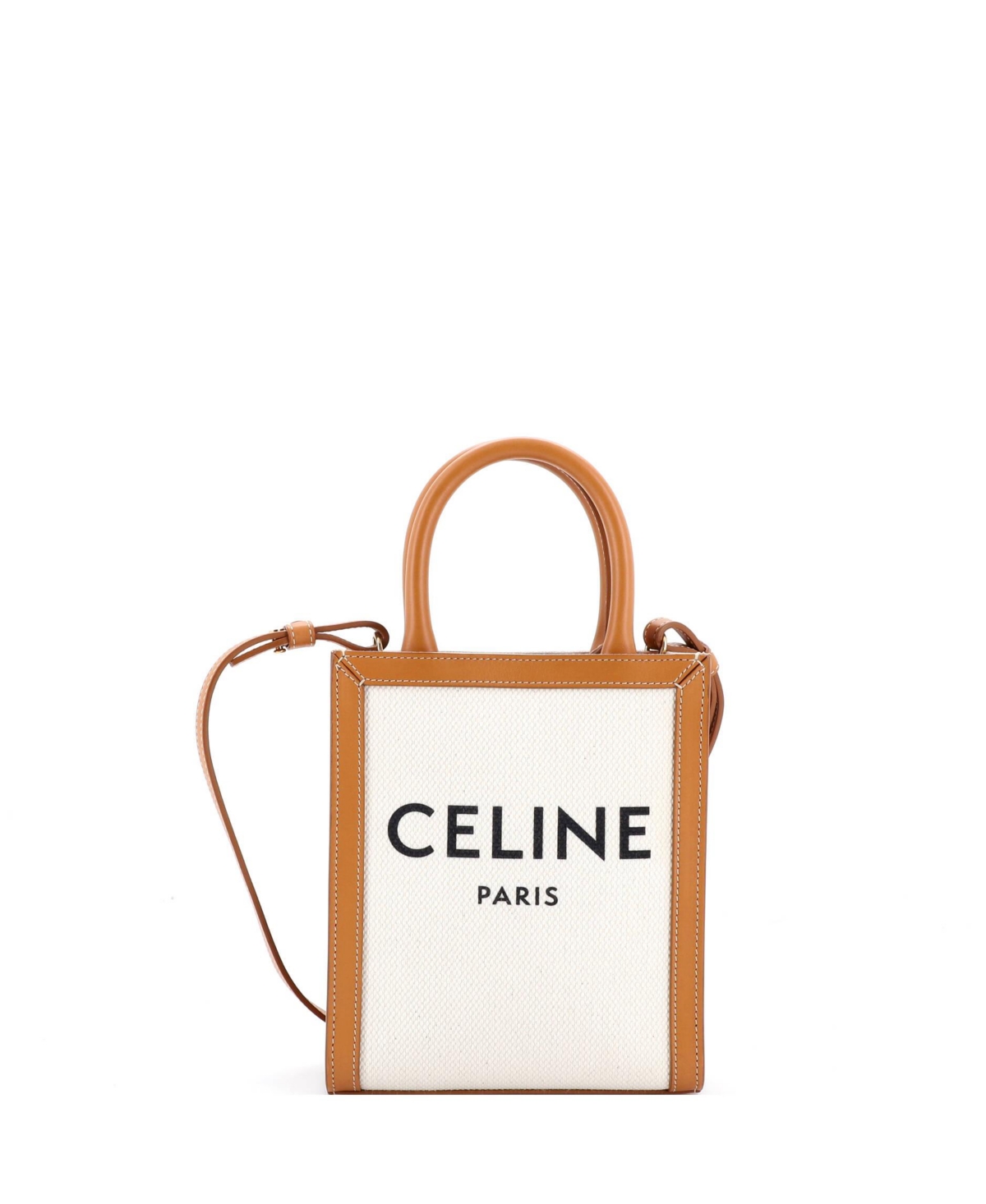 Click here for Pre-Owned Celine Mini Vertical Cabas Tote Canvas w... prices