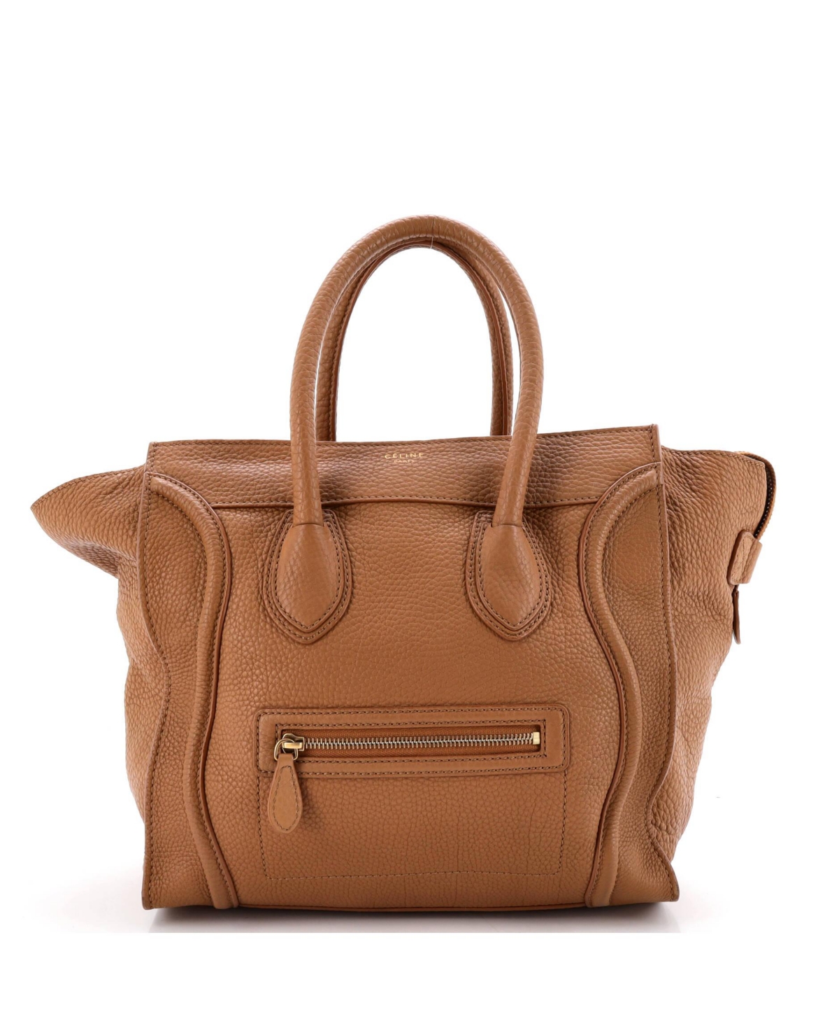 Click here for Pre-Owned Celine Mini Luggage Bag Grainy Leather -... prices