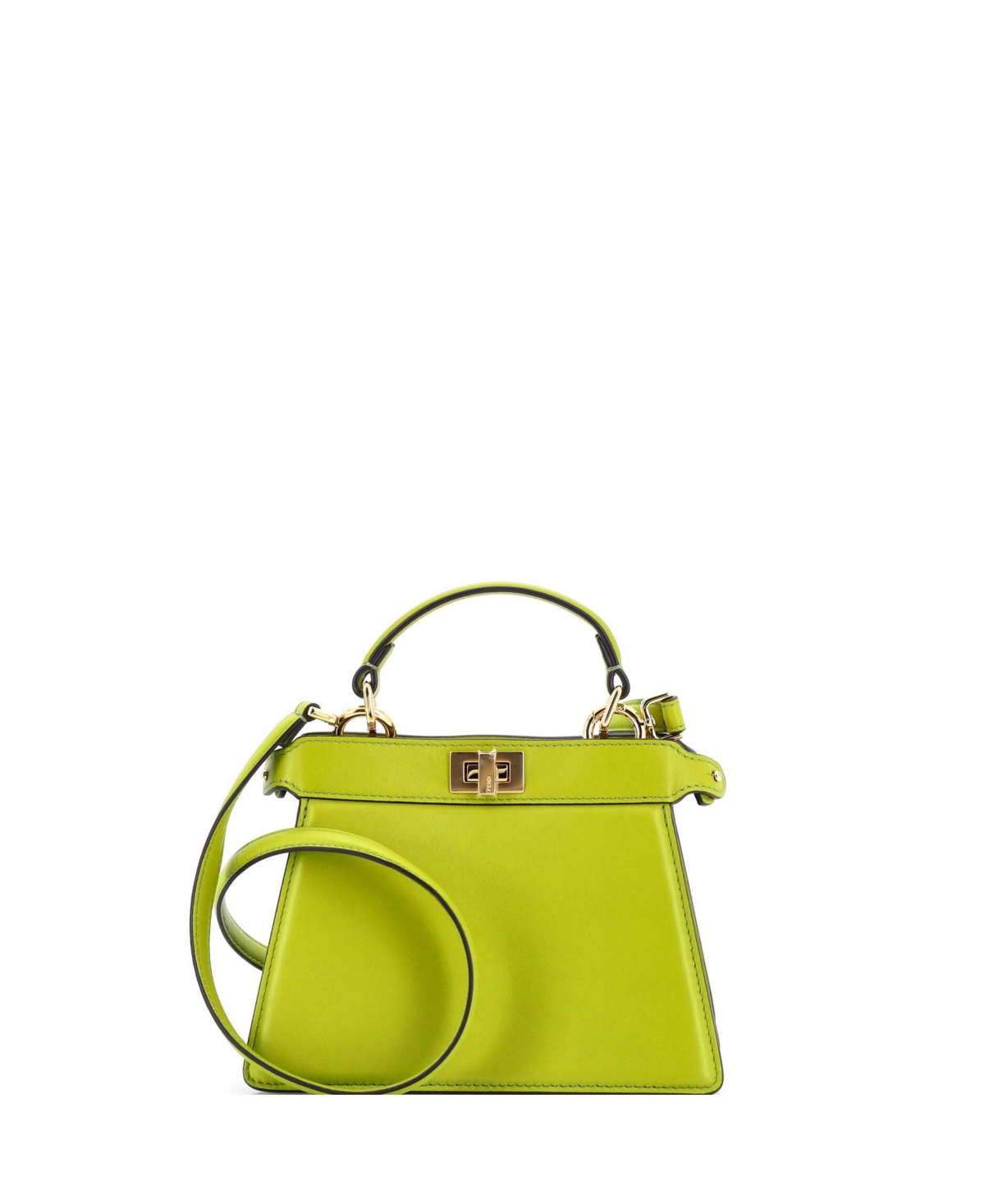 Click here for Pre-Owned Fendi Petite Peekaboo ISeeU Bag Leather... prices