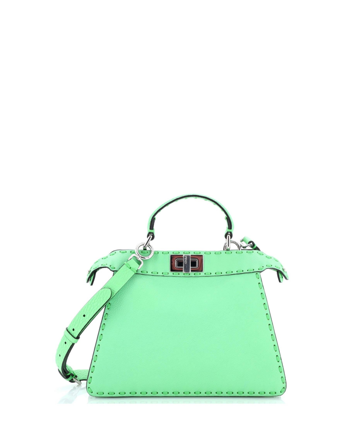 Click here for Pre-Owned Fendi Small Selleria Peekaboo ISeeU Bag... prices