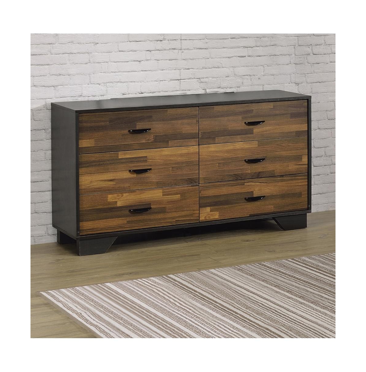 Click here for flynama Contemporary 6 Drawer Dresser with English... prices