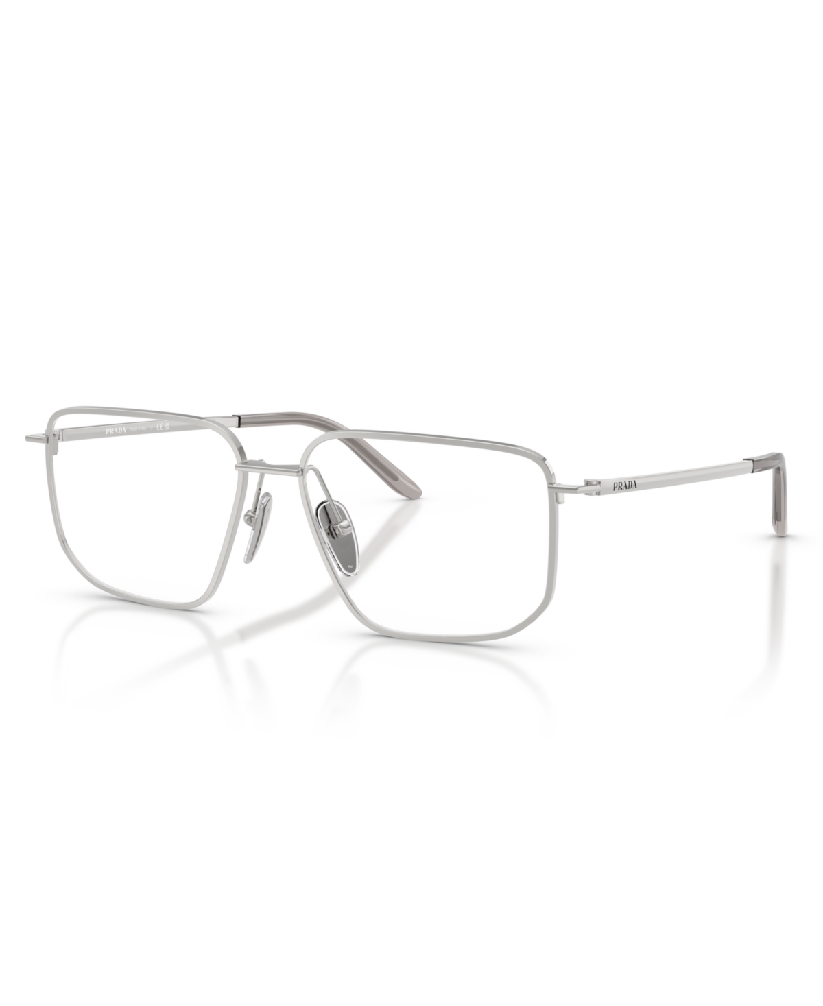 Click here for Prada Womens Square Eyeglasses  Pr C52V - Silver prices