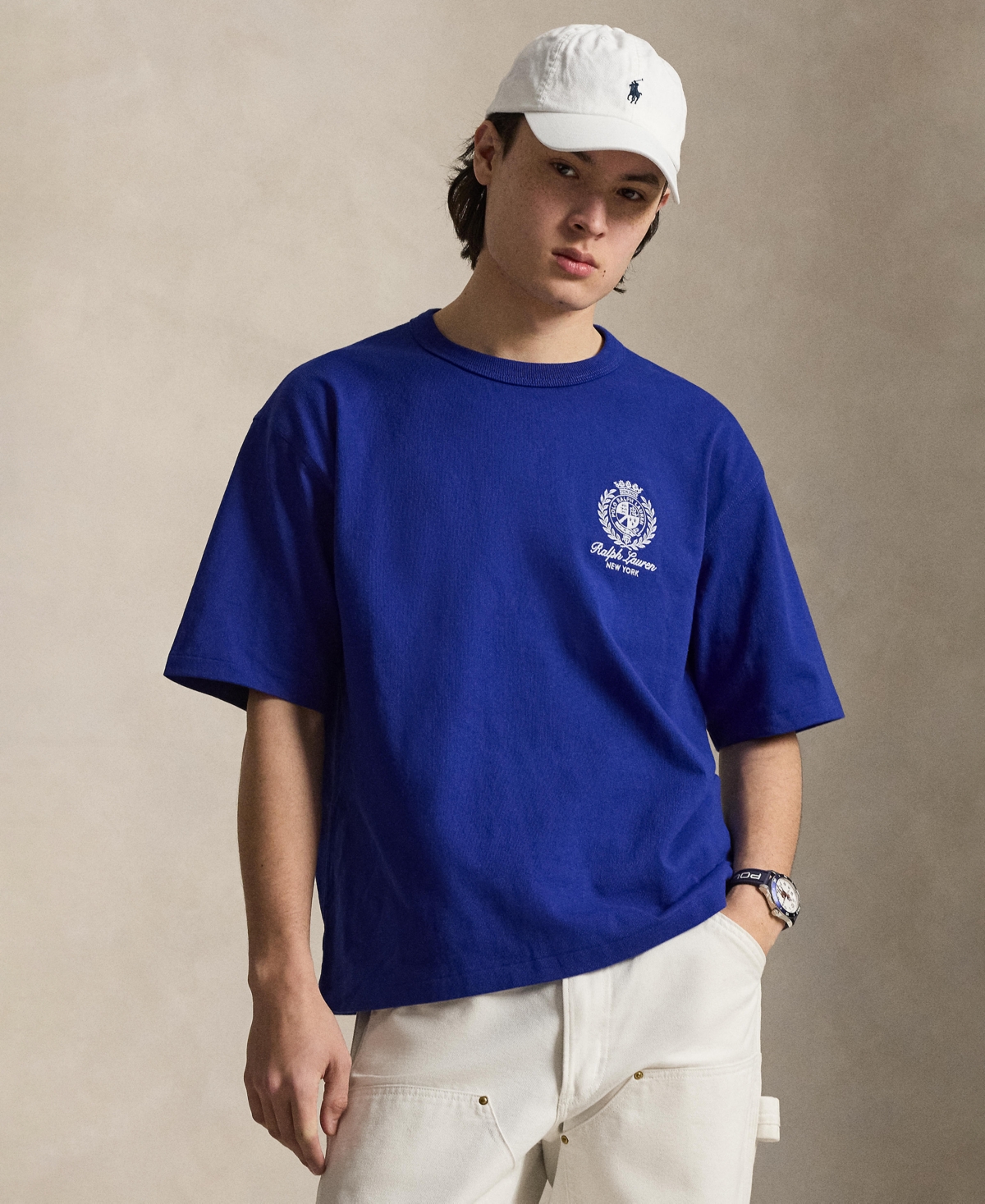 Click here for Polo Ralph Lauren Mens Jersey Graphic T-Shirt - Cl... prices