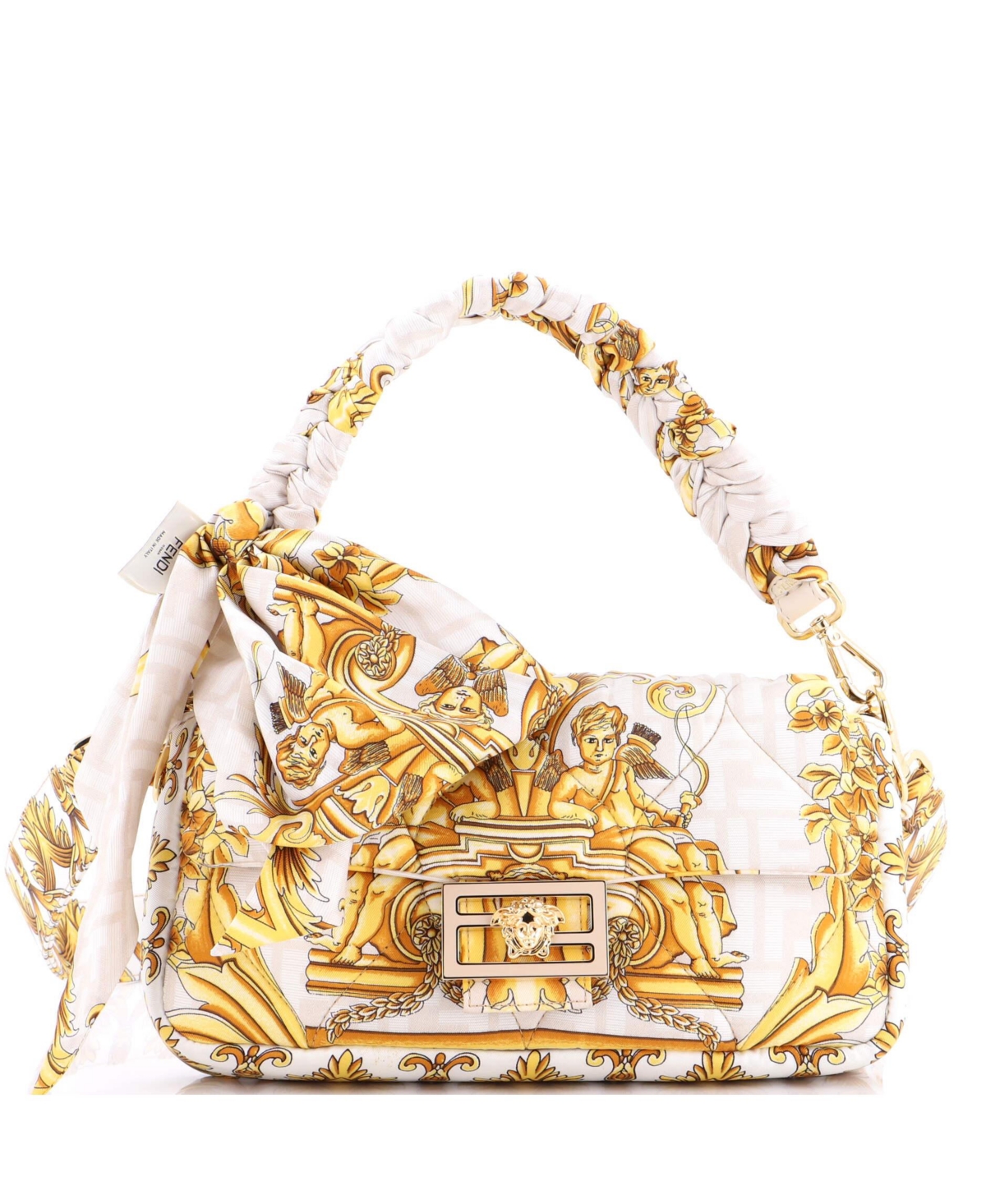 Click here for Pre-Owned Fendi Medium x Versace Fendace Baguette... prices