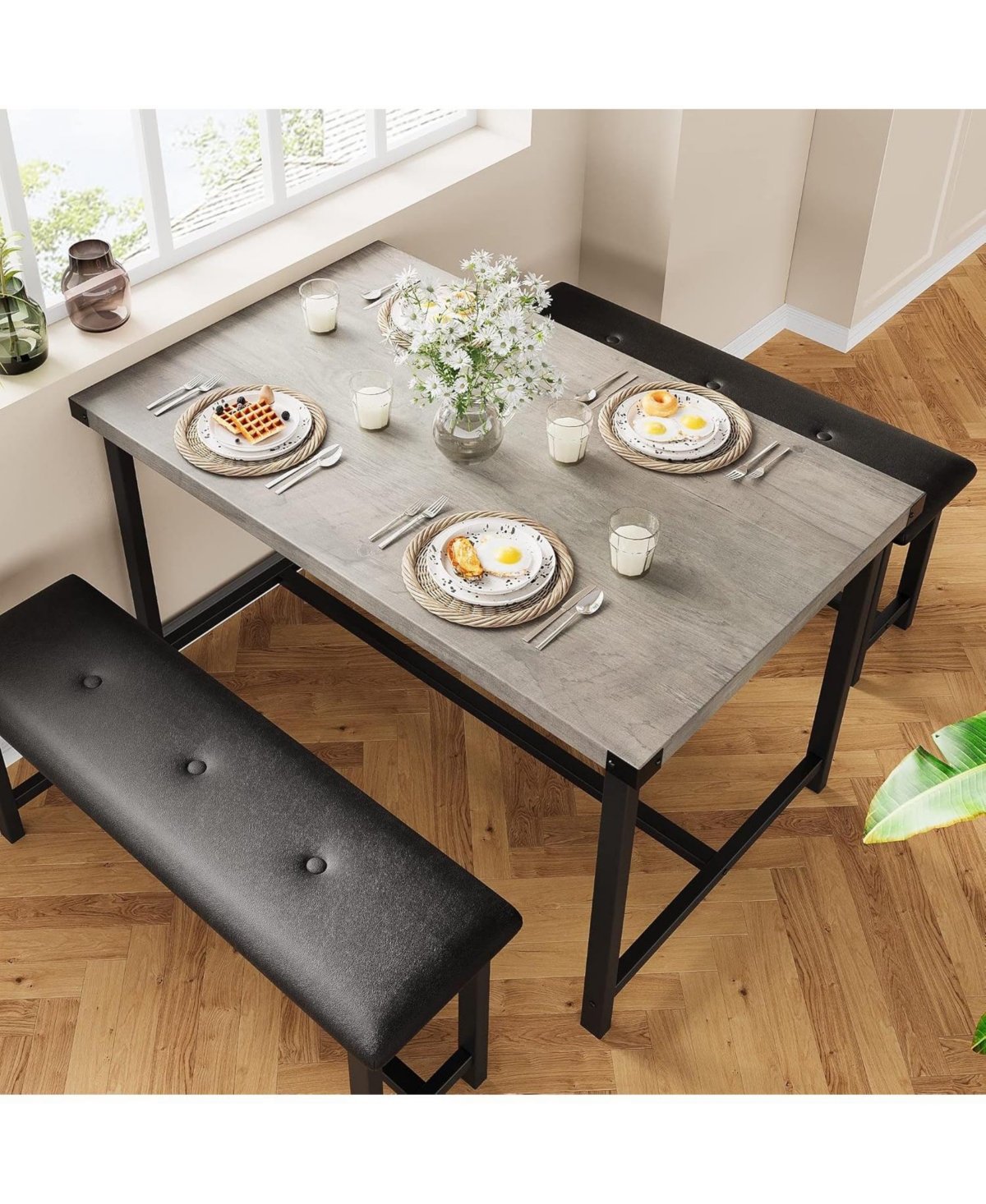 Click here for gaomon Dining Table Set for 4  Kitchen Table with... prices