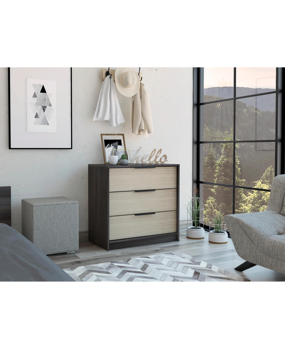 Click here for flynama Contemporary 6 Drawer Dresser Finish Sturd... prices