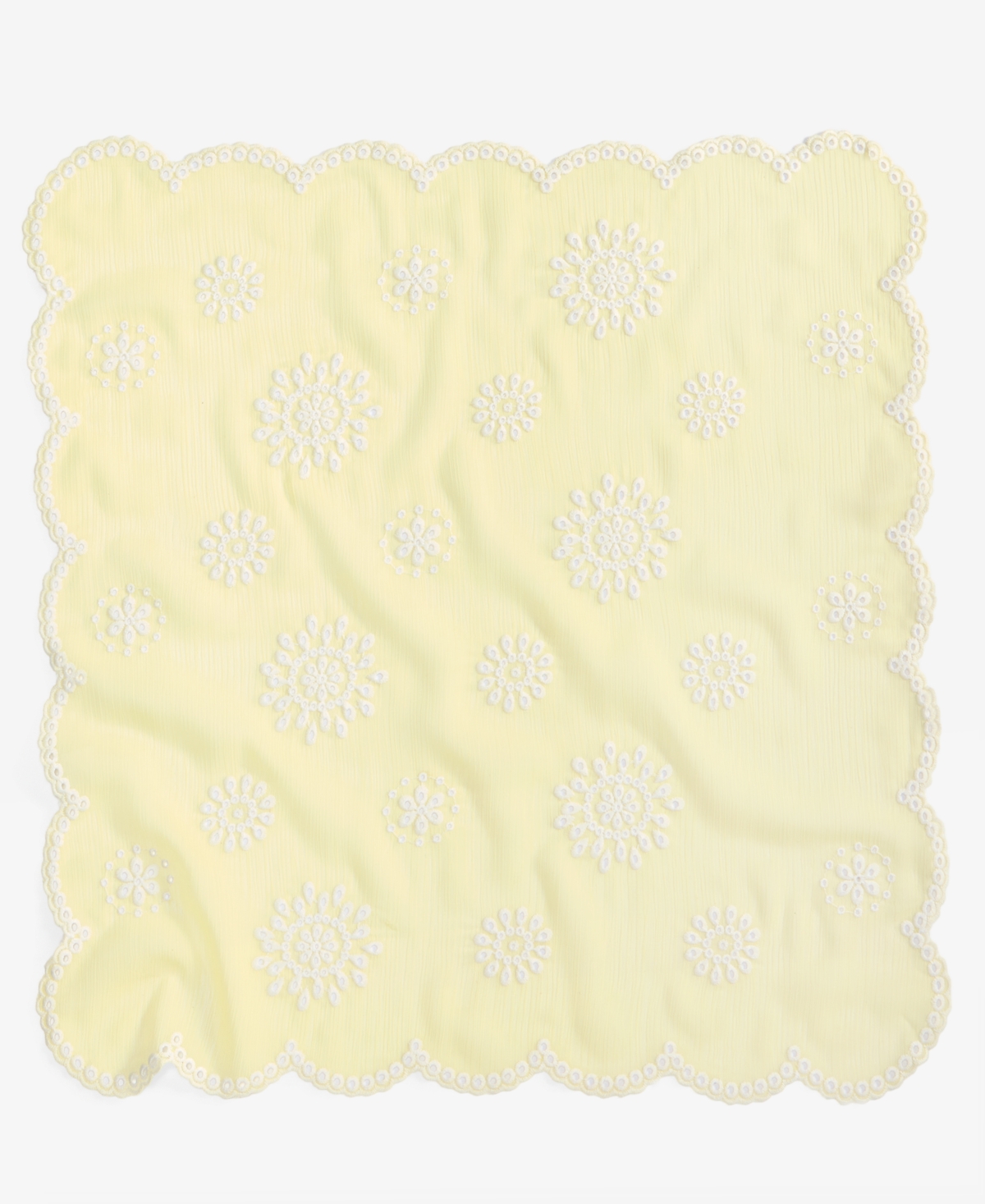 Click here for On 34th Eyelet Square Scarf  Macys Exclusive - Yel... prices