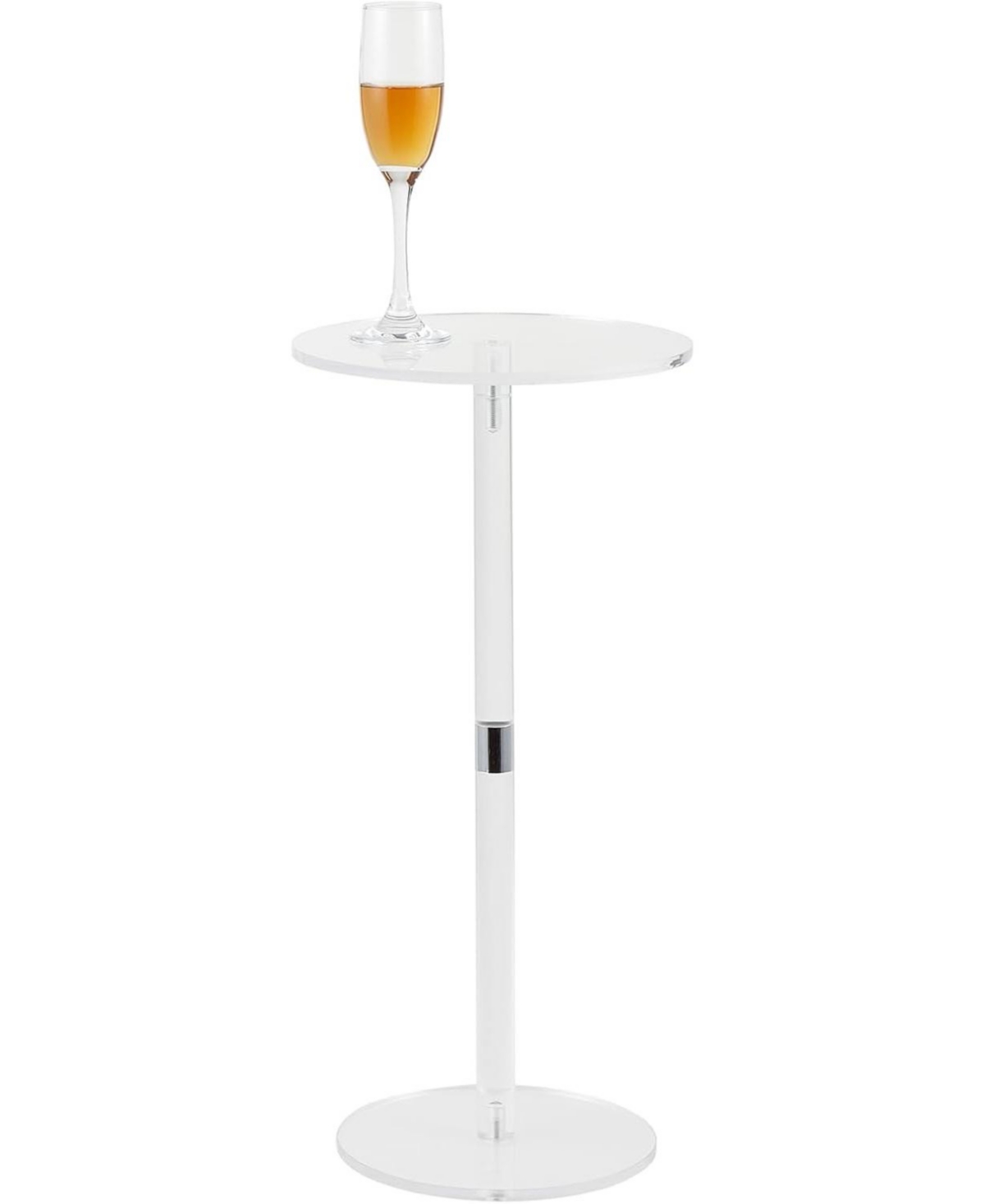 Click here for gaomon Acrylic Minimalist Round Drink/Side Table -... prices