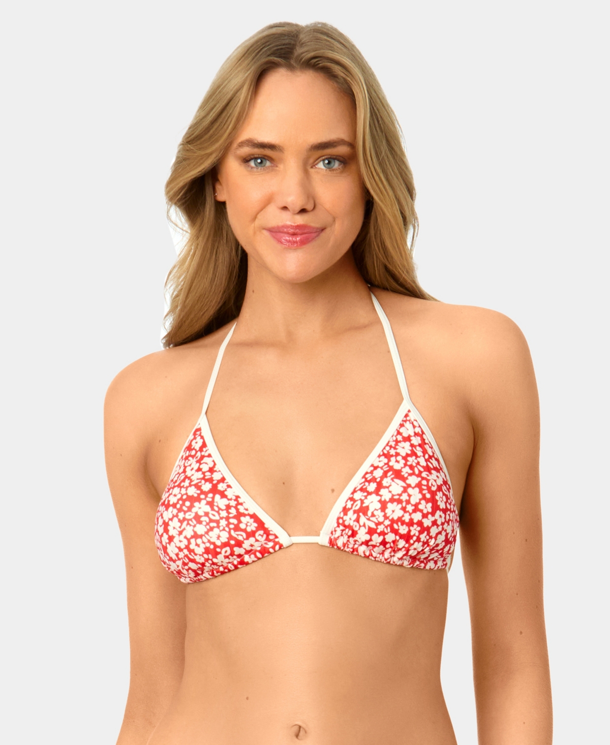 Click here for California Waves Womens Garden Ditsy Wide Rib Tria... prices