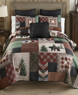 Click here for Donna Sharp Greenwood Patch 3 Pc. Quilt Sets prices