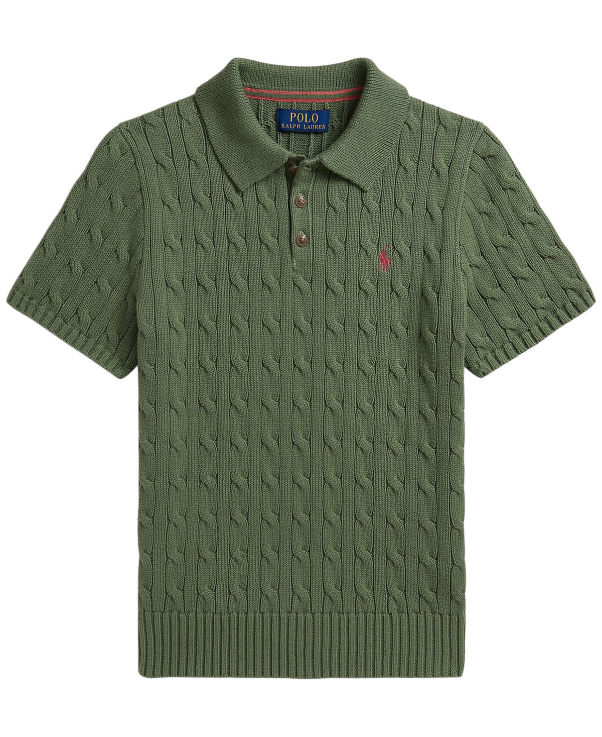 Click here for Polo Ralph Lauren Boys 8-20 Cable-Knit Polo Sweate... prices