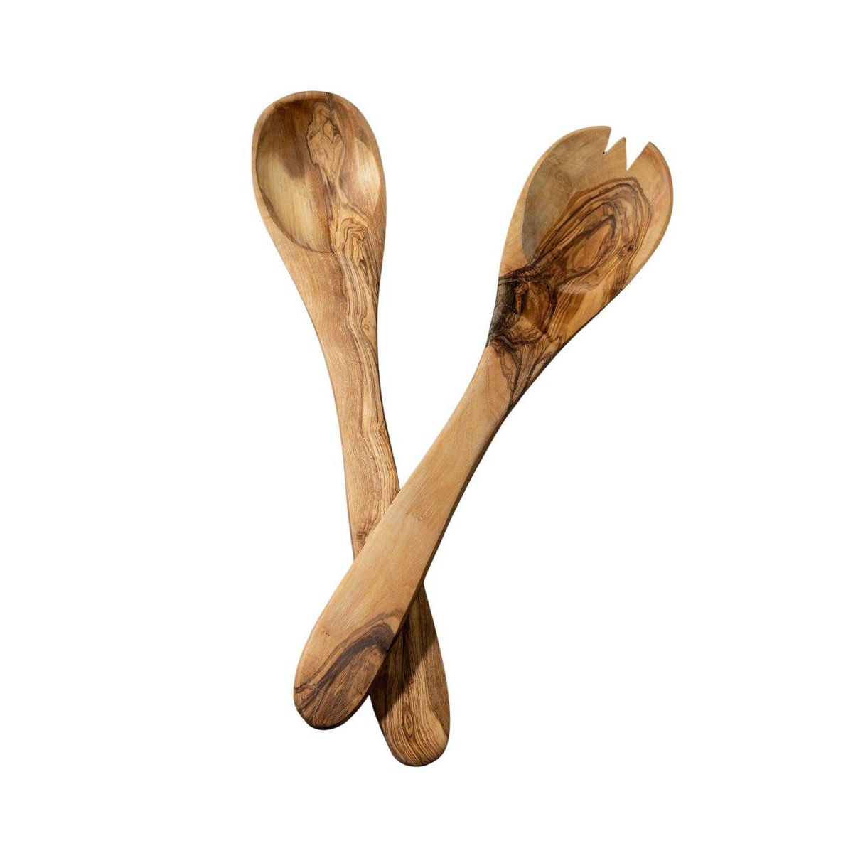 Click here for Gharyan Stoneware  Olive Wood Utensils Set - Natur... prices