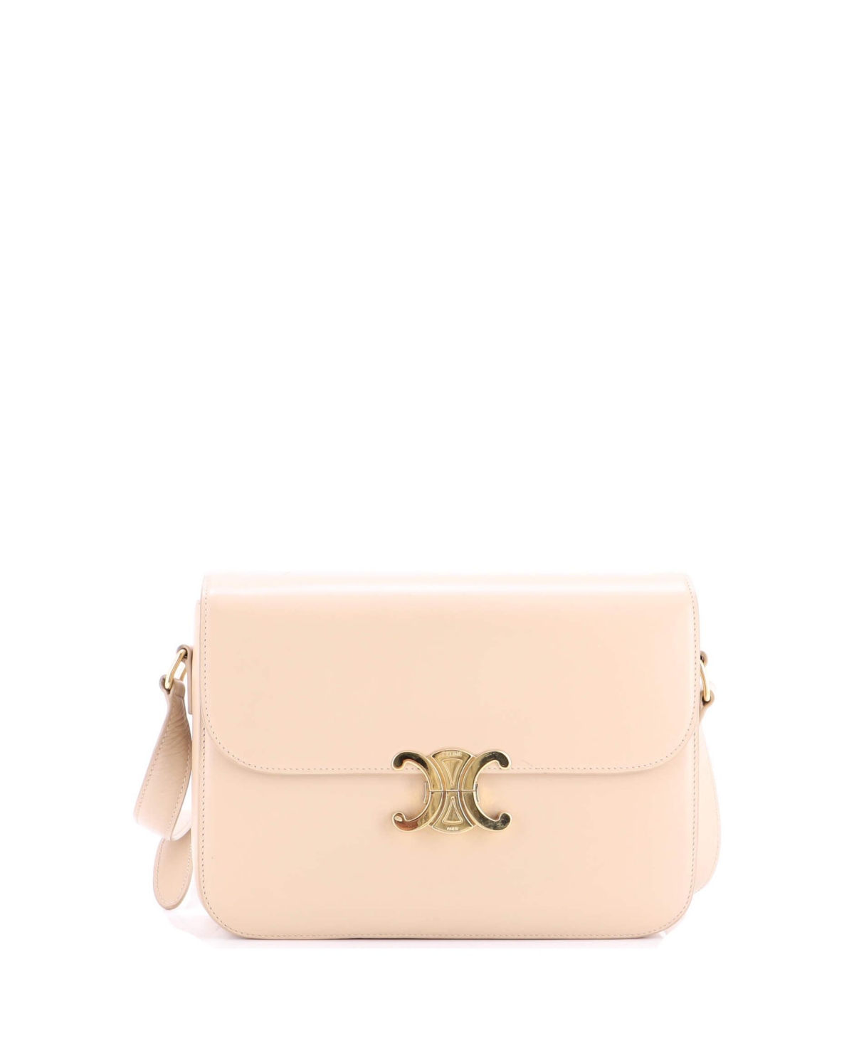 Click here for Pre-Owned Celine Large Triomphe Shoulder Bag Smoot... prices