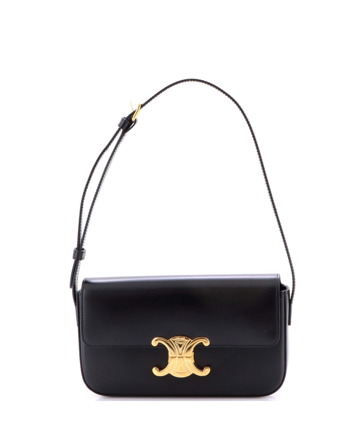 Click here for Pre-Owned Celine Triomphe East-West Shoulder Bag S... prices