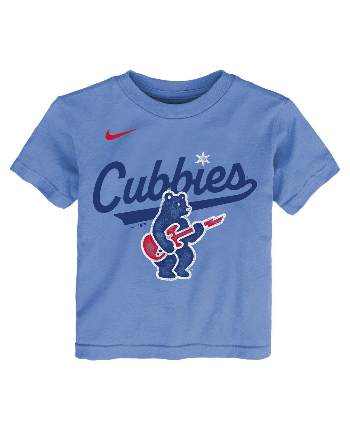 Click here for Nike Toddler Light Blue Chicago Cubs Electric Bear... prices