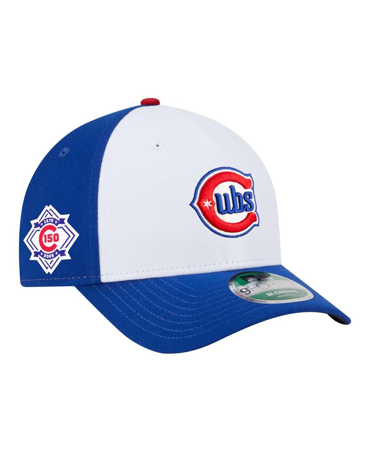 Click here for New Era Mens White/Royal Chicago Cubs 150th Annive... prices
