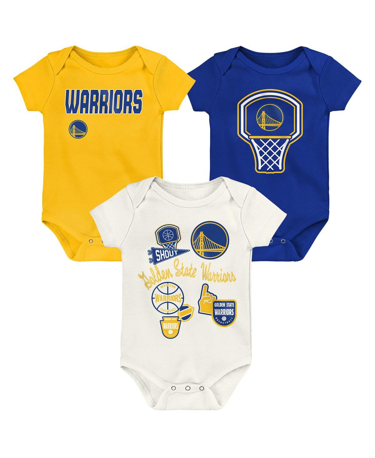 Click here for Outerstuff Baby Boys and Girls 3-Pack Golden State... prices