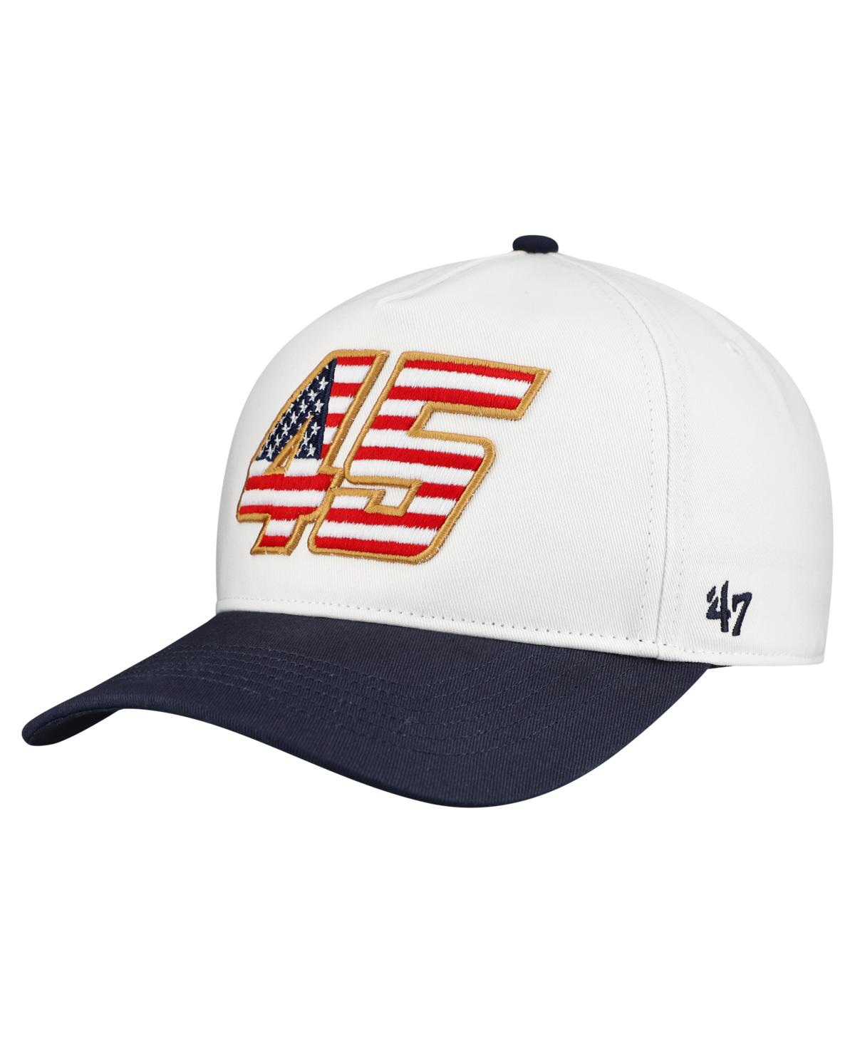Click here for 47 Brand Mens White Tyler Reddick Flag Fill Two-To... prices