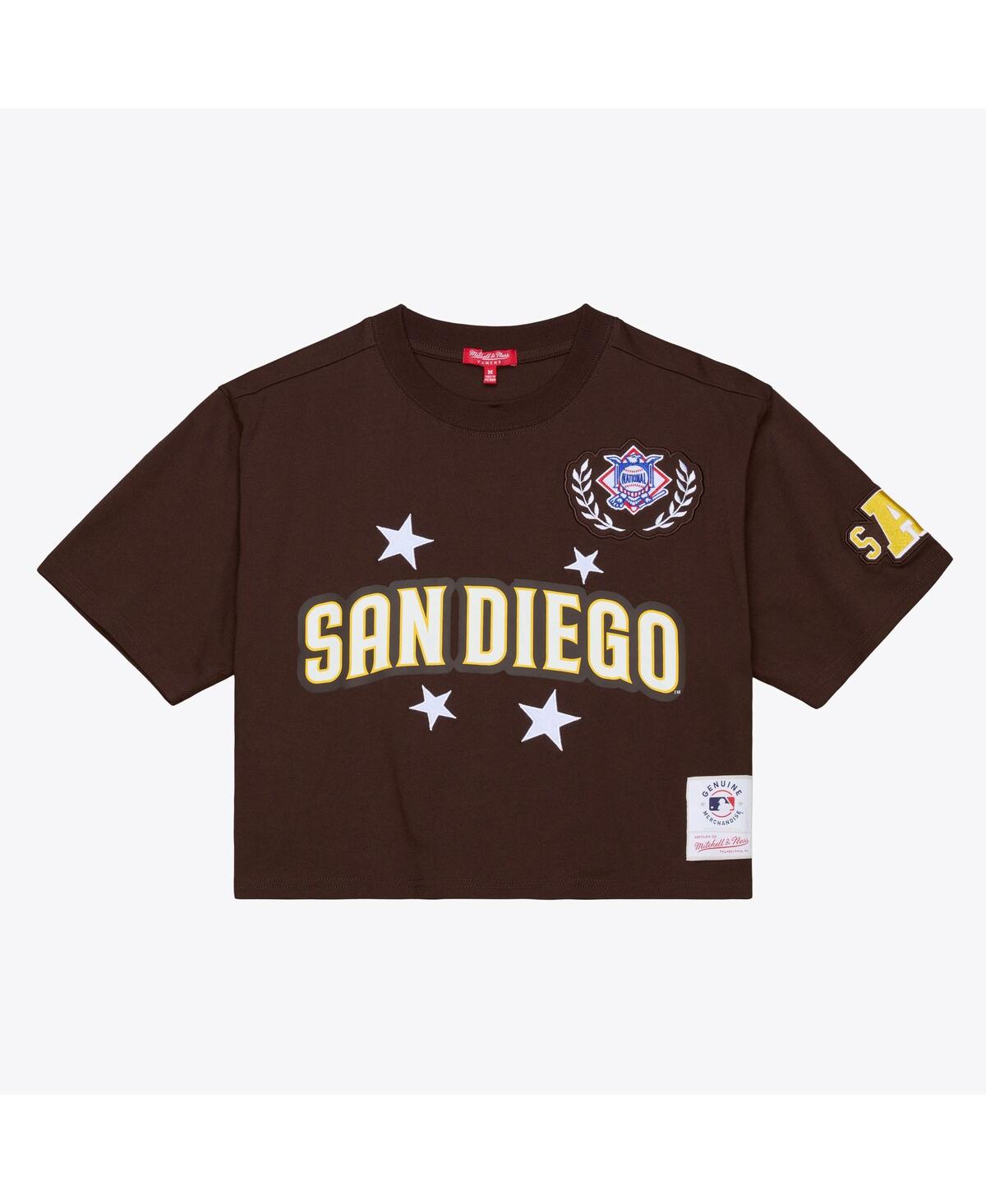 Click here for Mitchell & Ness Womens Brown San Diego Padres Pep... prices