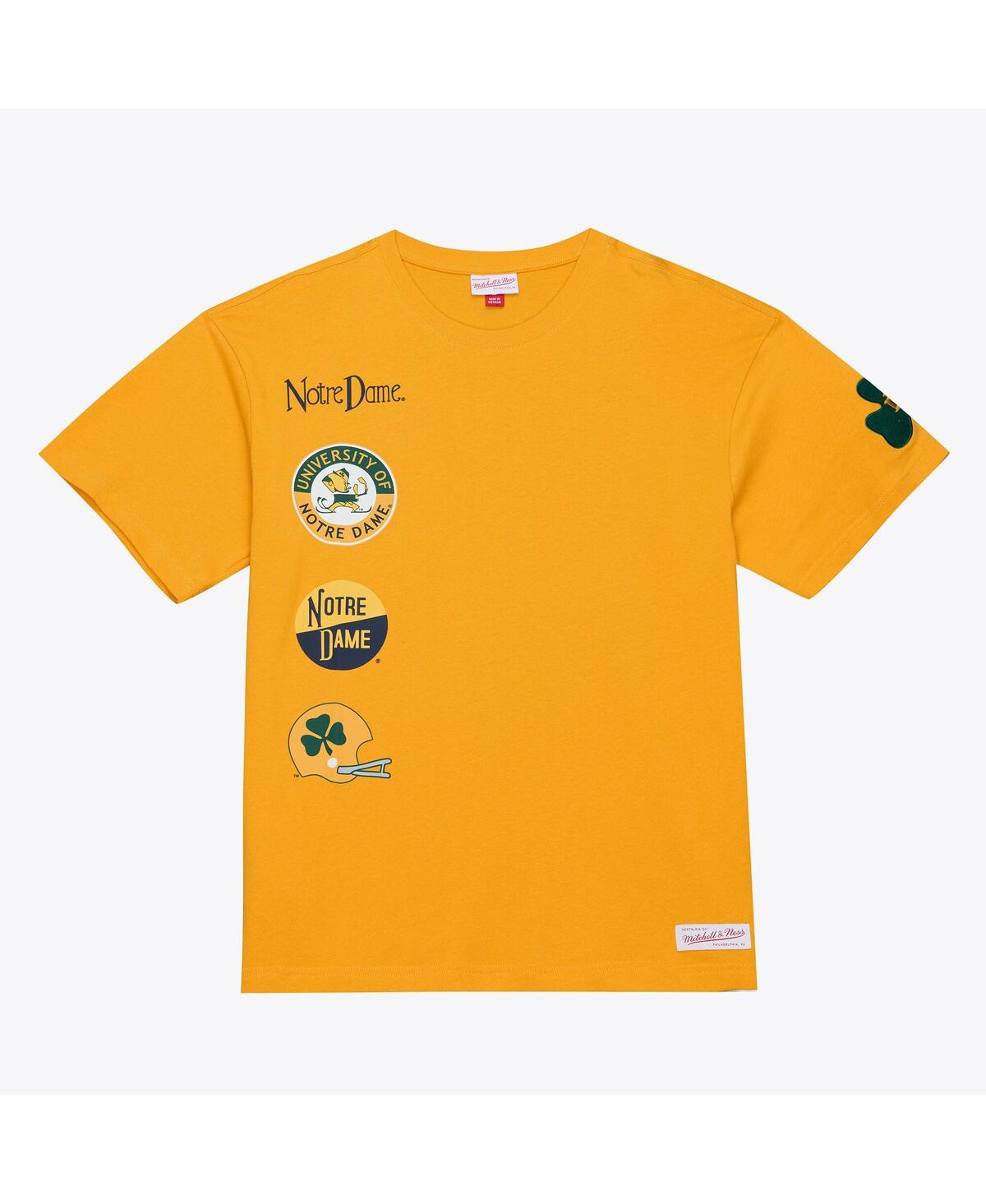 Click here for Mitchell & Ness Mens Gold Notre Dame Fighting Iris... prices