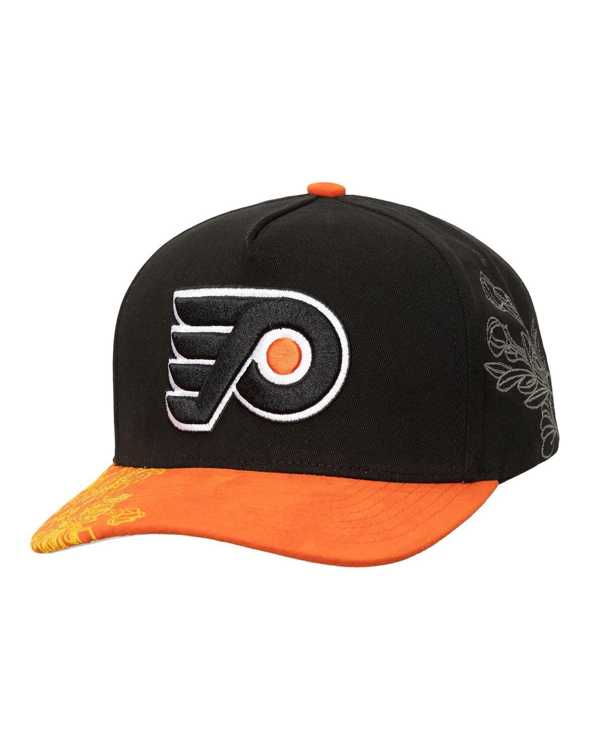 Click here for Mitchell & Ness Mens and Womens Black/Orange Phila... prices