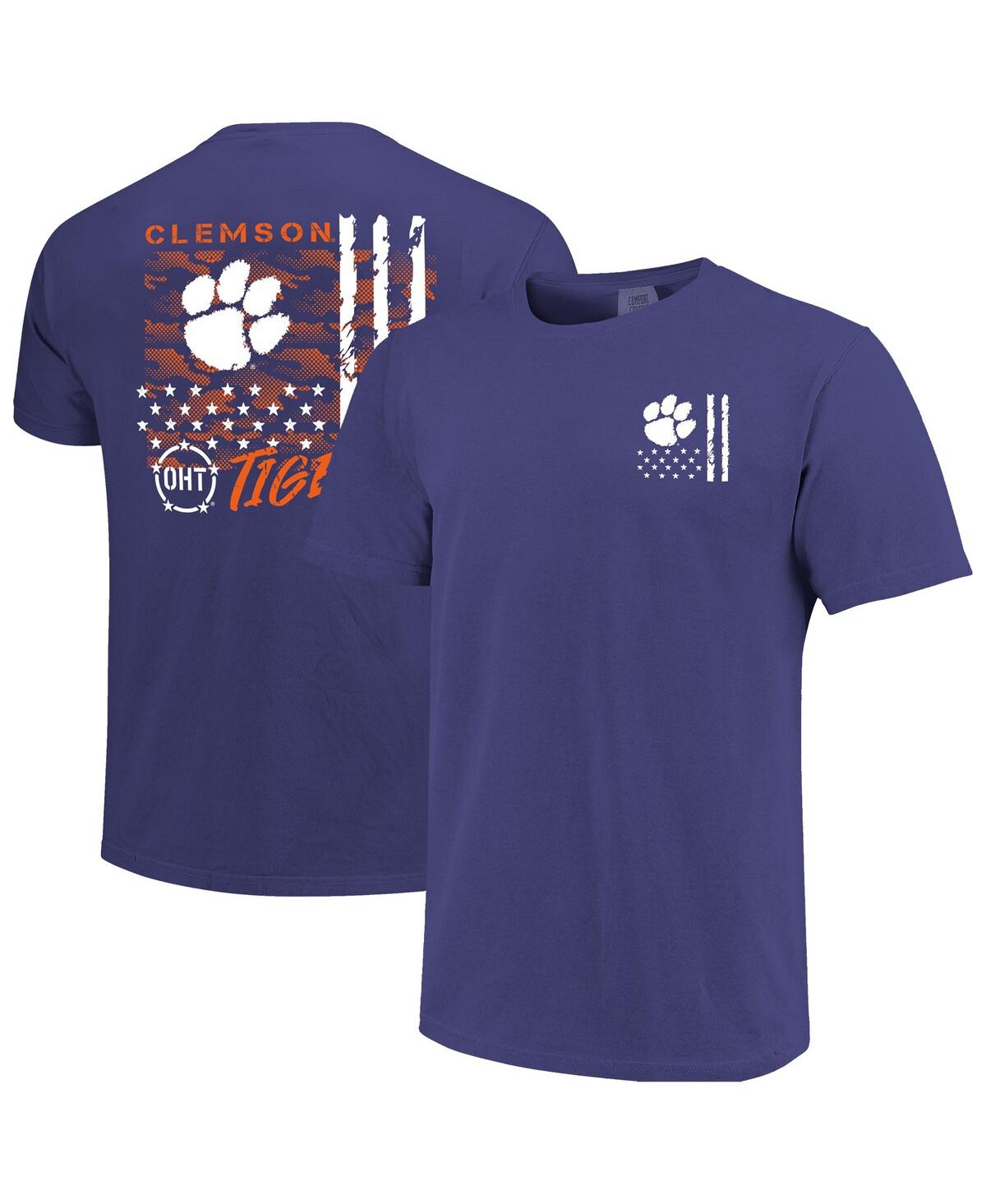 Click here for Image One Mens Purple Clemson Tigers Comfort Color... prices