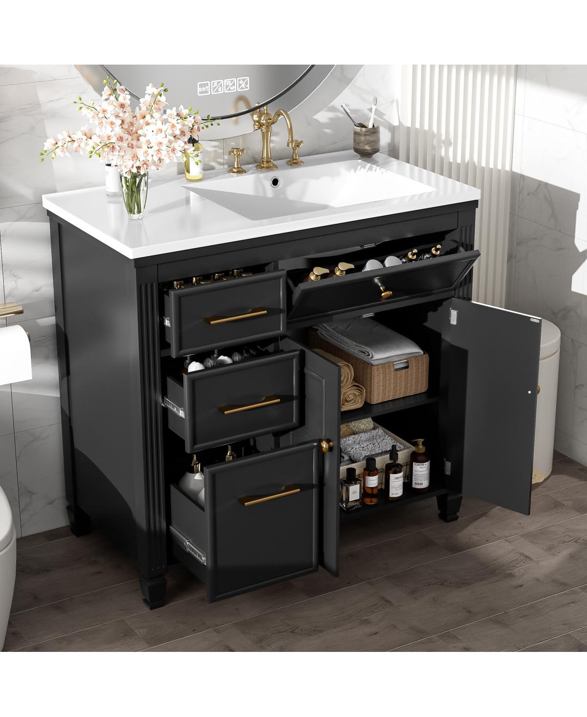 Click here for Sillysis 36" Bathroom Vanity with Ceramic Sin... prices