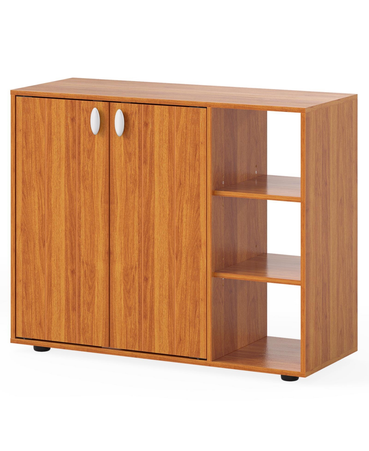 Click here for Sugift 3-Tier Shoe Cabinet with Doors with Adjusta... prices