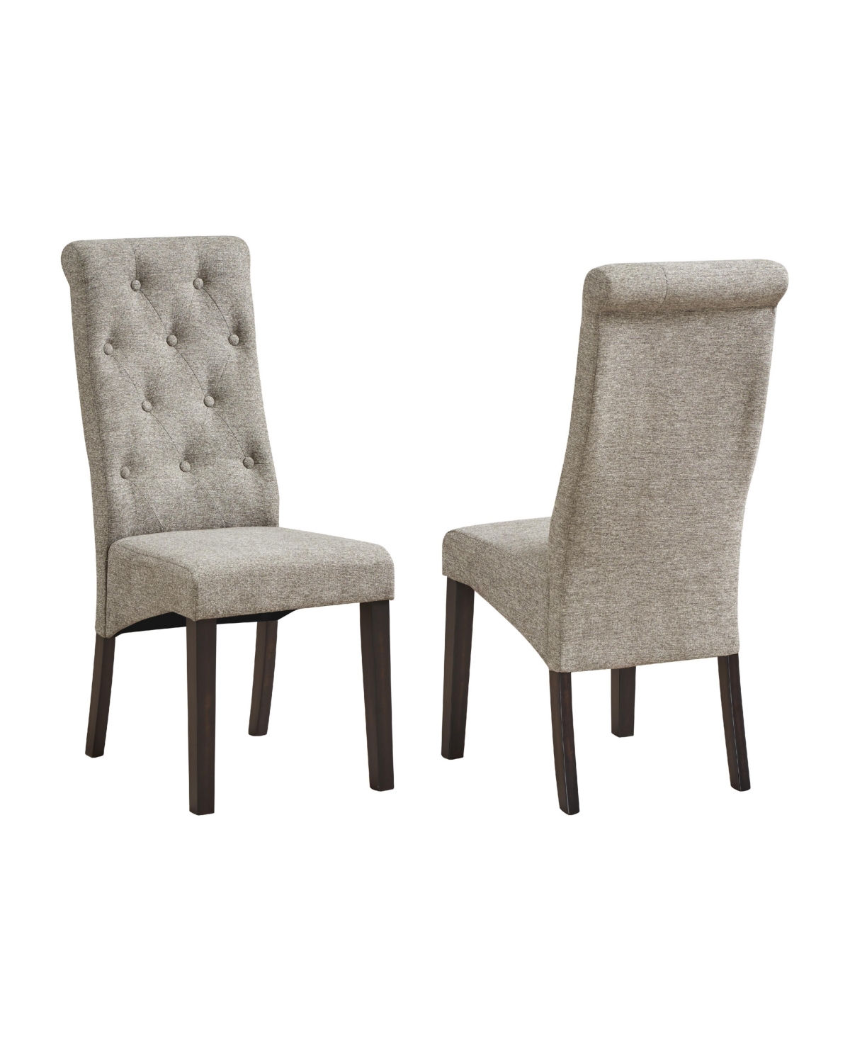 Click here for Kings Brand Furniture Set of 2 Dining Chairs - Gre... prices