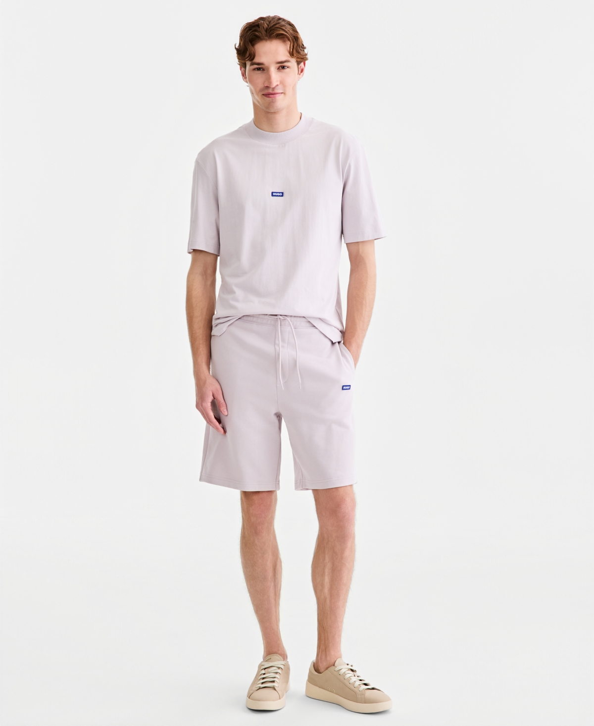 Click here for Hugo by Hugo Boss Mens Nasensio Shorts - Light/Pas... prices