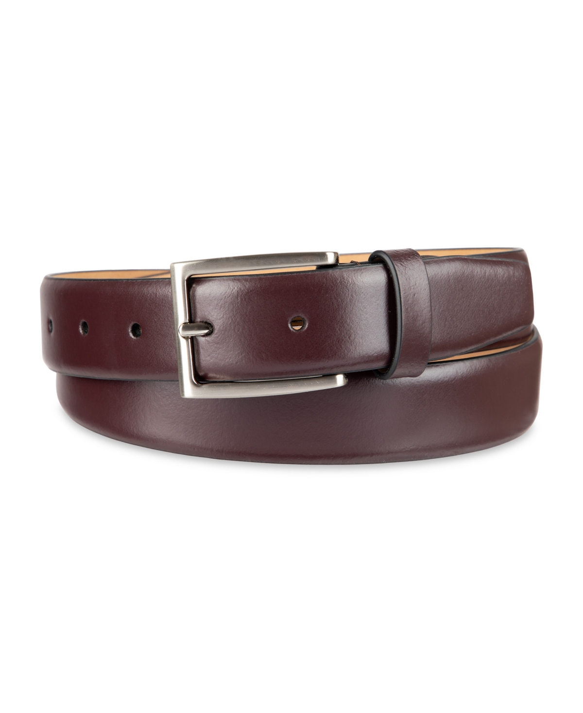 Click here for Calvin Klein Mens Renegade Leather Dress Belt - Br... prices