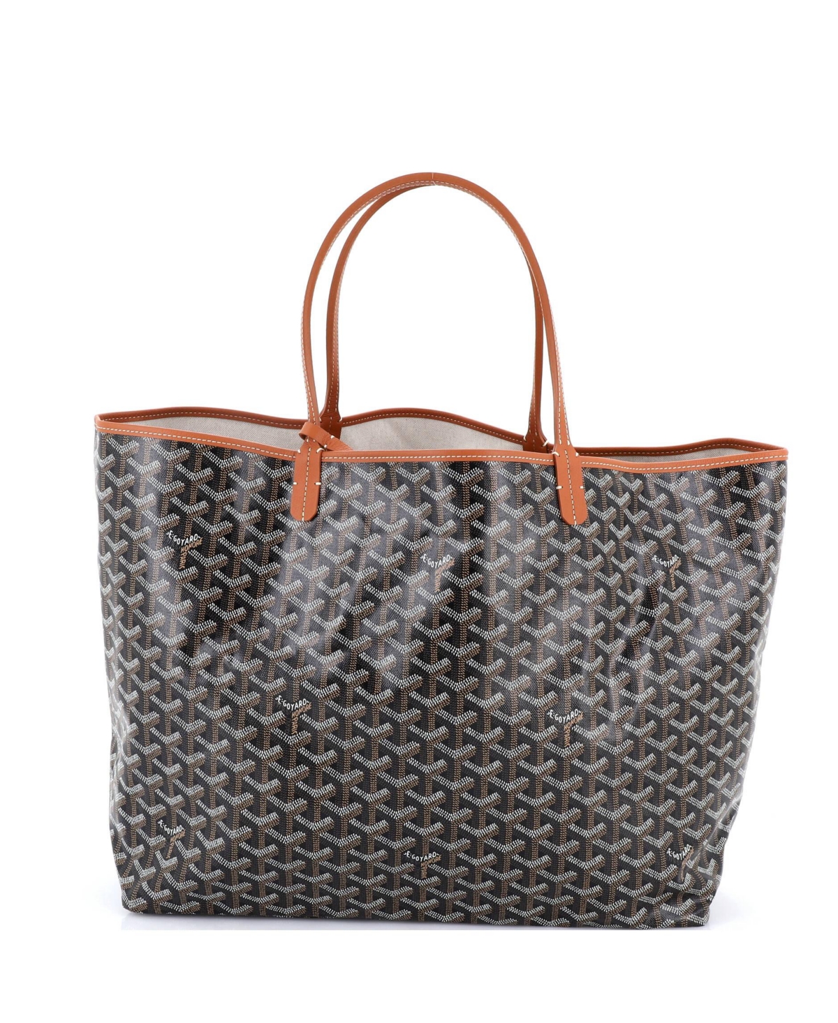 Click here for Pre-Owned Goyard Gm Saint Louis Tote Coated Canvas... prices