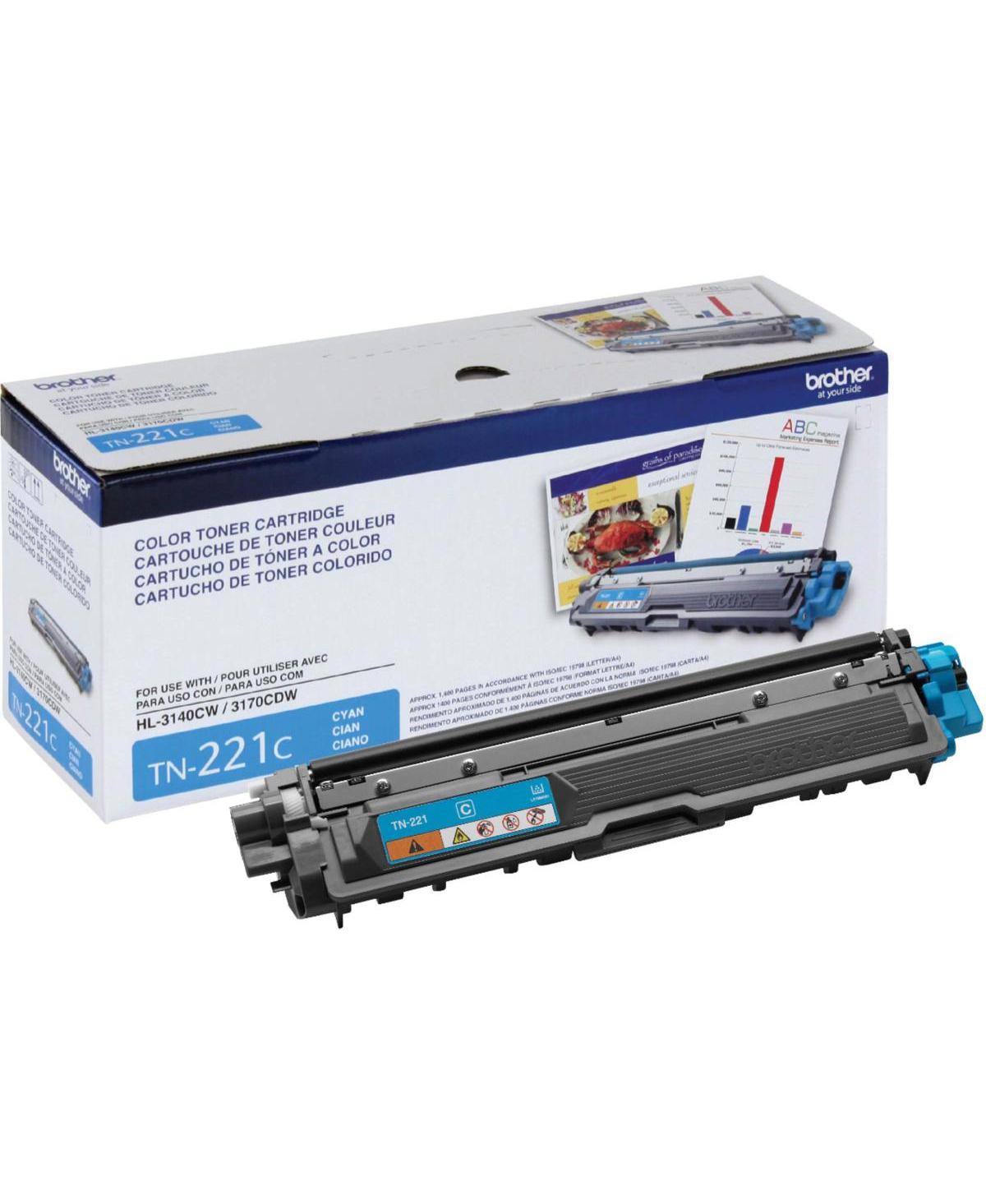 Click here for Brother TN221C 1400 Page-Yield TN221C Toner - Cyan prices