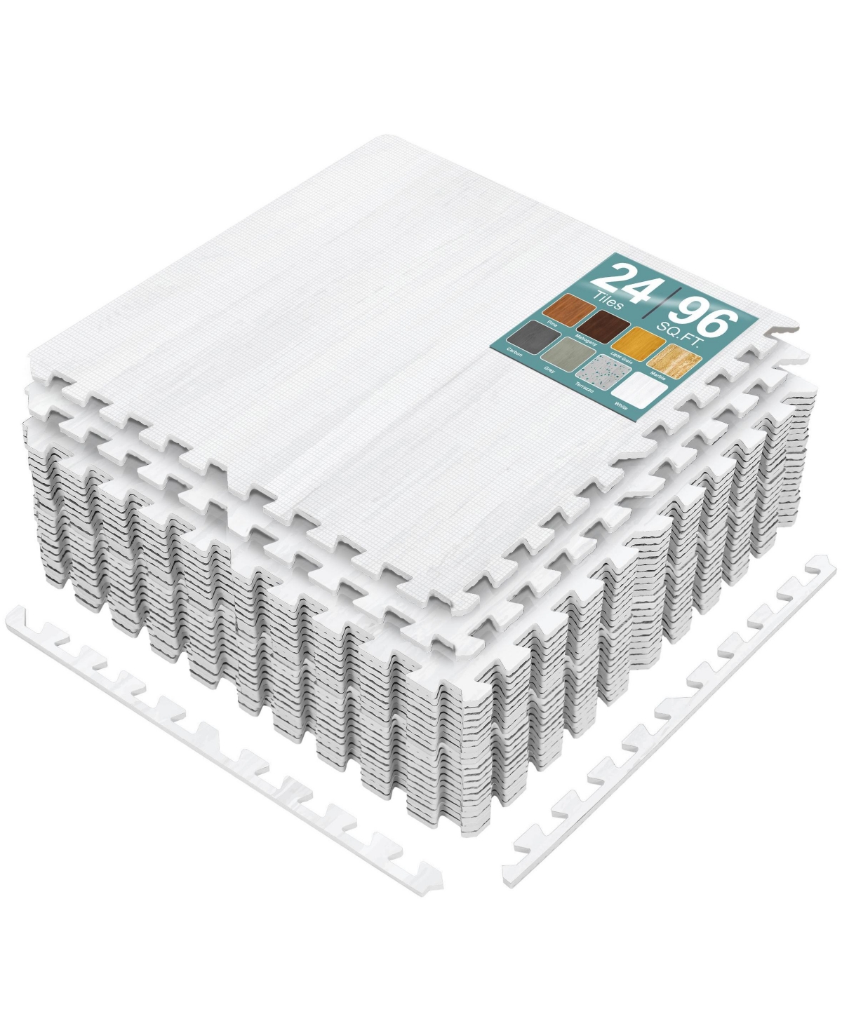 Click here for Sorbus 3/8-Inch Thick 96 Sq. Ft. Wood Grain Floor... prices