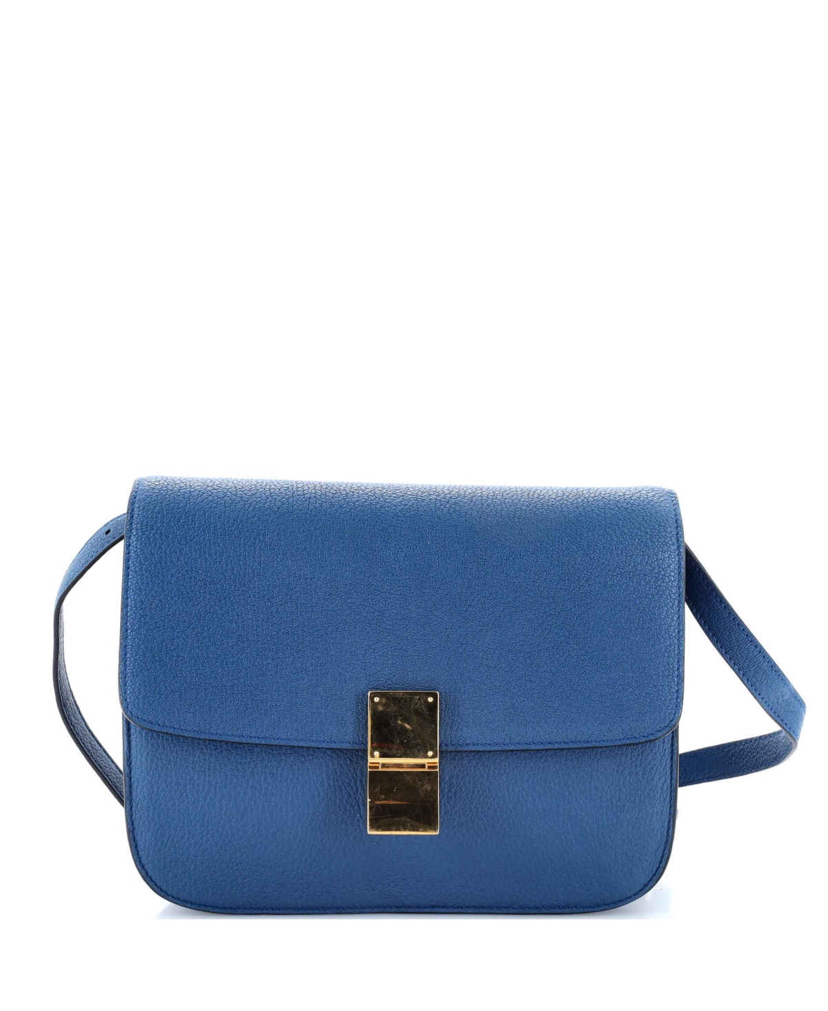 Click here for Pre-Owned Celine Medium Classic Box Bag Grainy Lea... prices