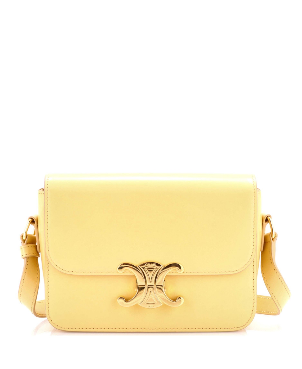 Click here for Pre-Owned Celine Teen Triomphe Shoulder Bag Smooth... prices