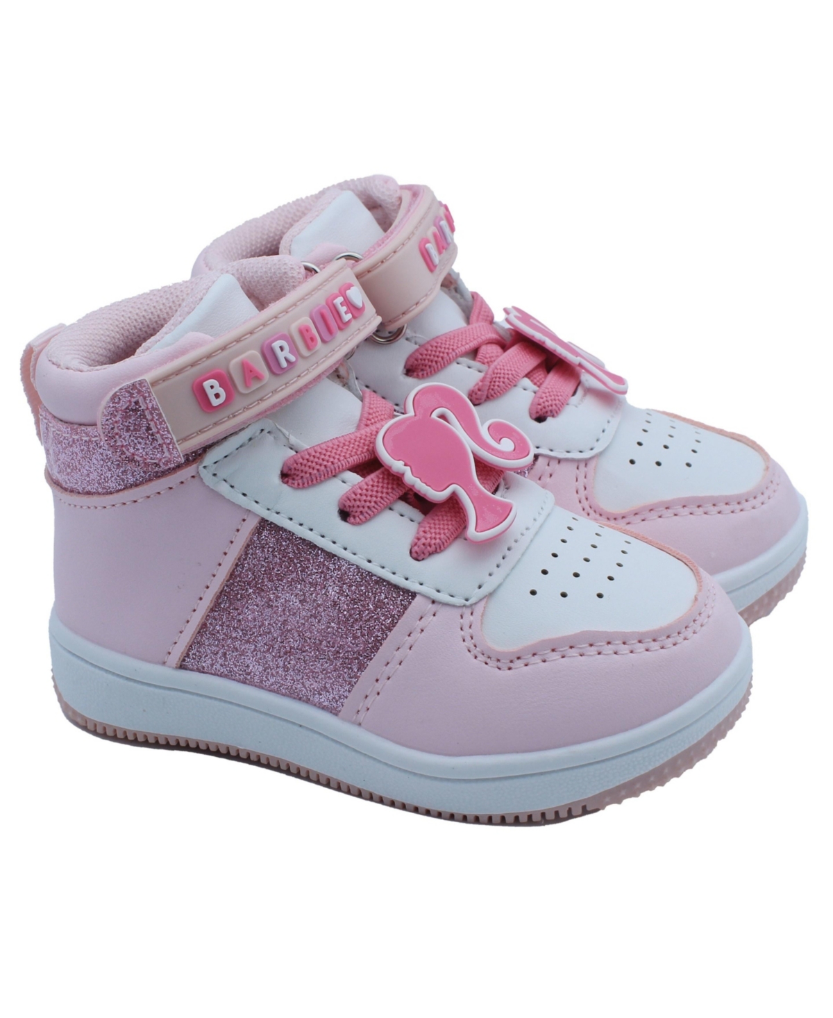 Click here for Barbie Toddler High-Top Sneakers - Pink glitter prices