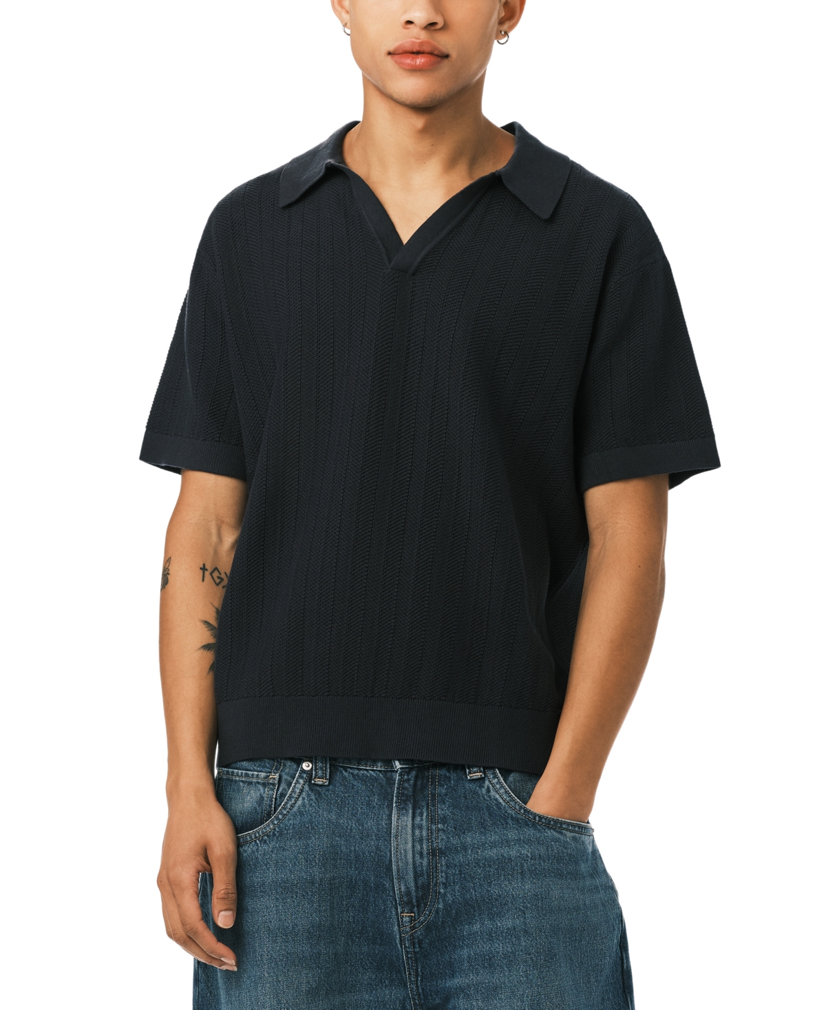 Click here for Buffalo David Bitton Mens Wortex Short-sleeve Polo... prices