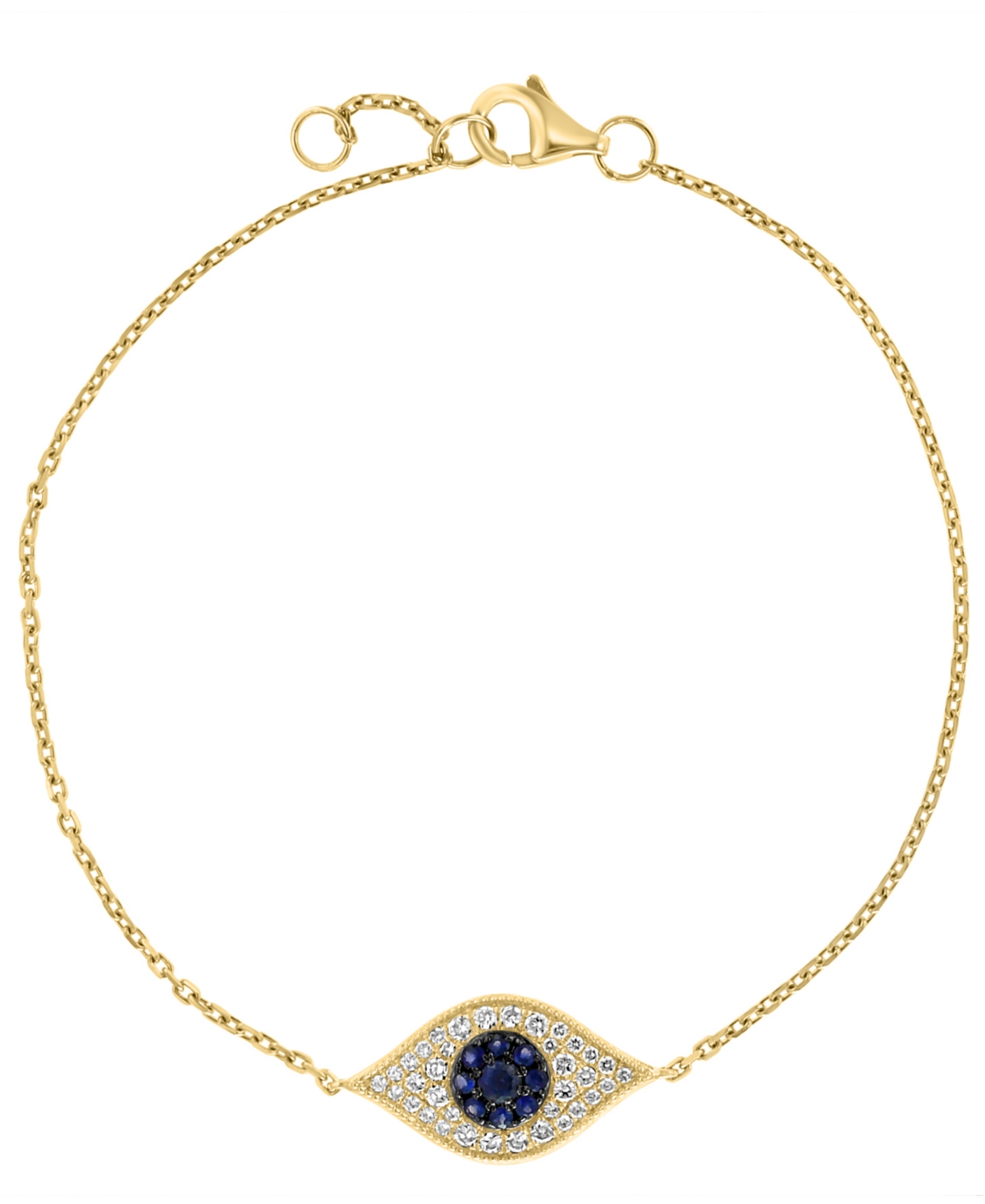 Click here for Effy Collection Sapphire (1/8 ct. t.w.) and Diamon... prices