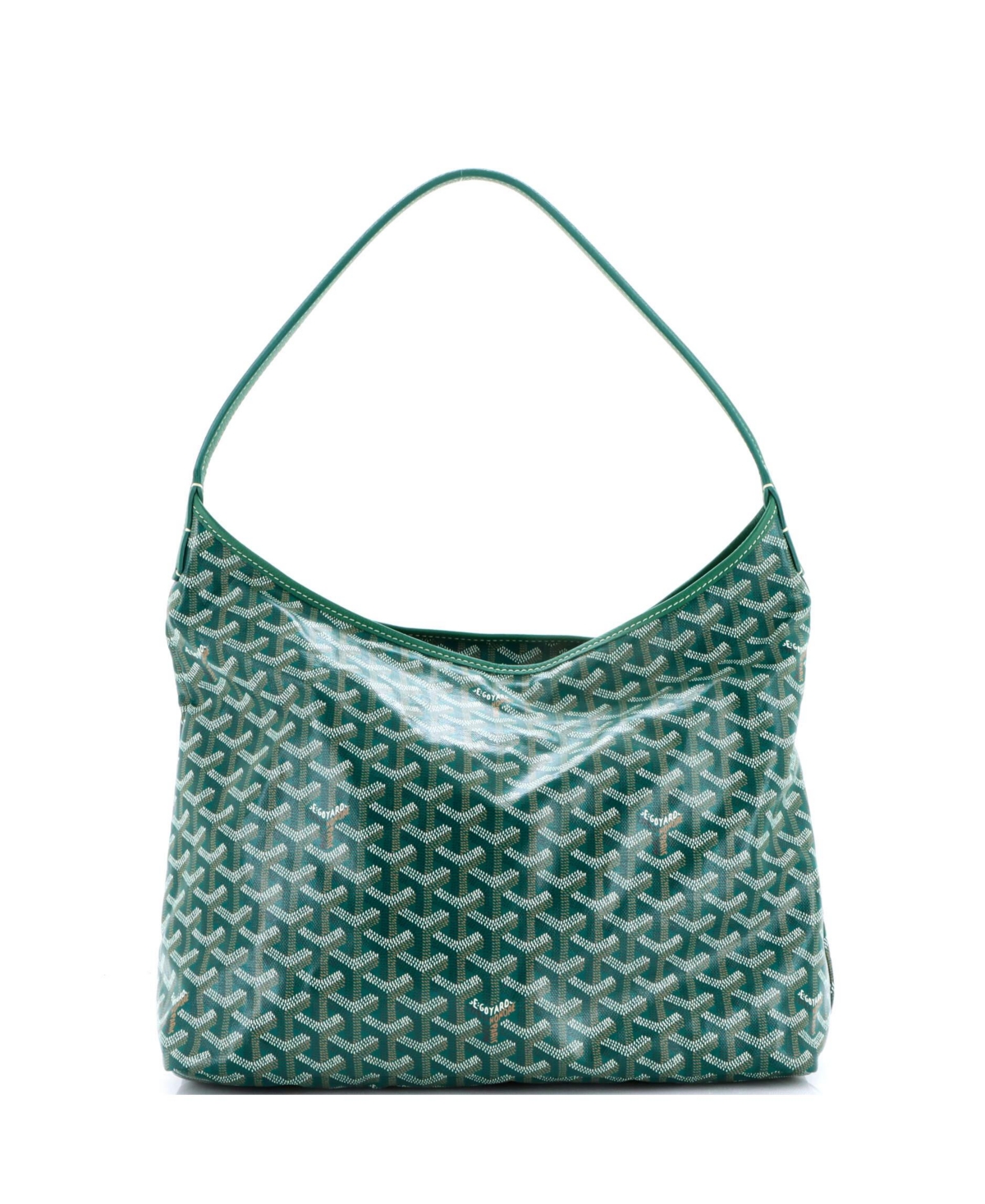 Click here for Pre-Owned Goyard Boheme Hobo Printed Coated Canvas... prices