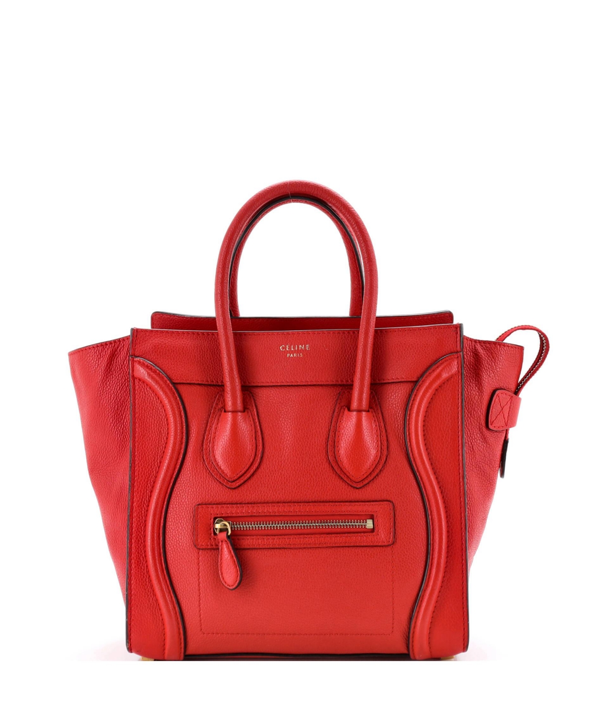 Click here for Pre-Owned Celine Micro Luggage Bag Smooth Leather... prices