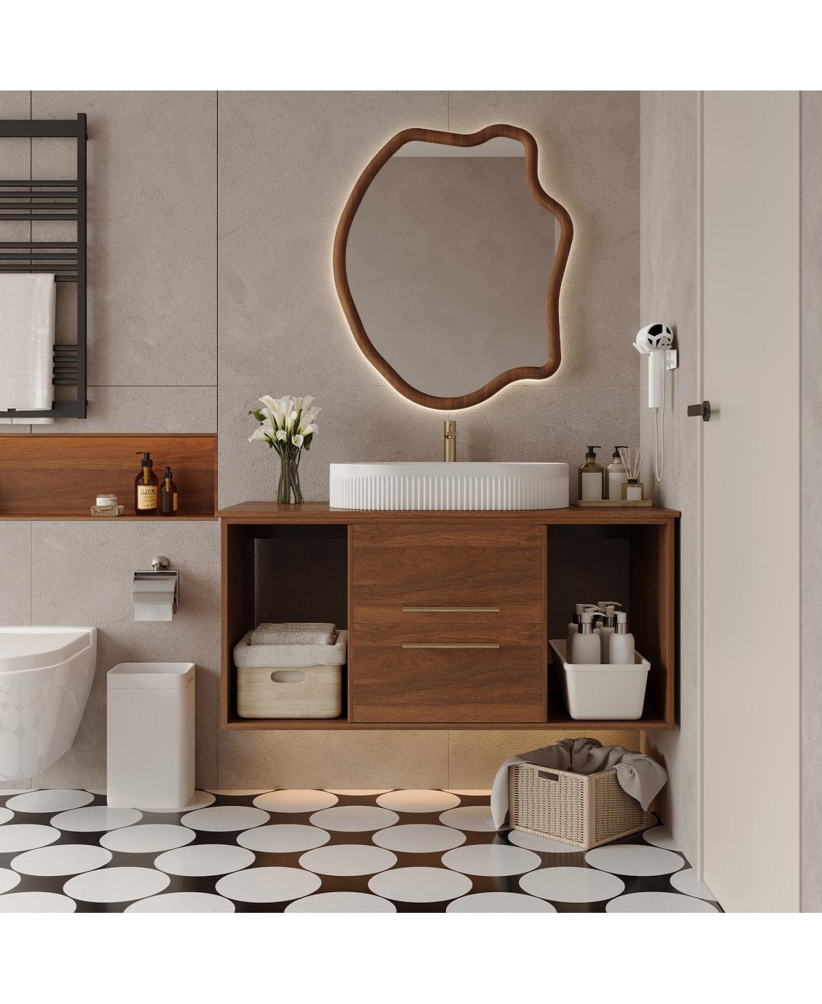 Click here for Sillysis 39.4" Wall-Mount Bathroom Vanity wit... prices