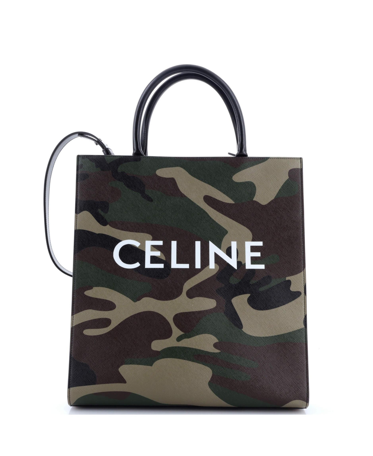 Click here for Pre-Owned Celine Medium Vertical Cabas Tote Camouf... prices
