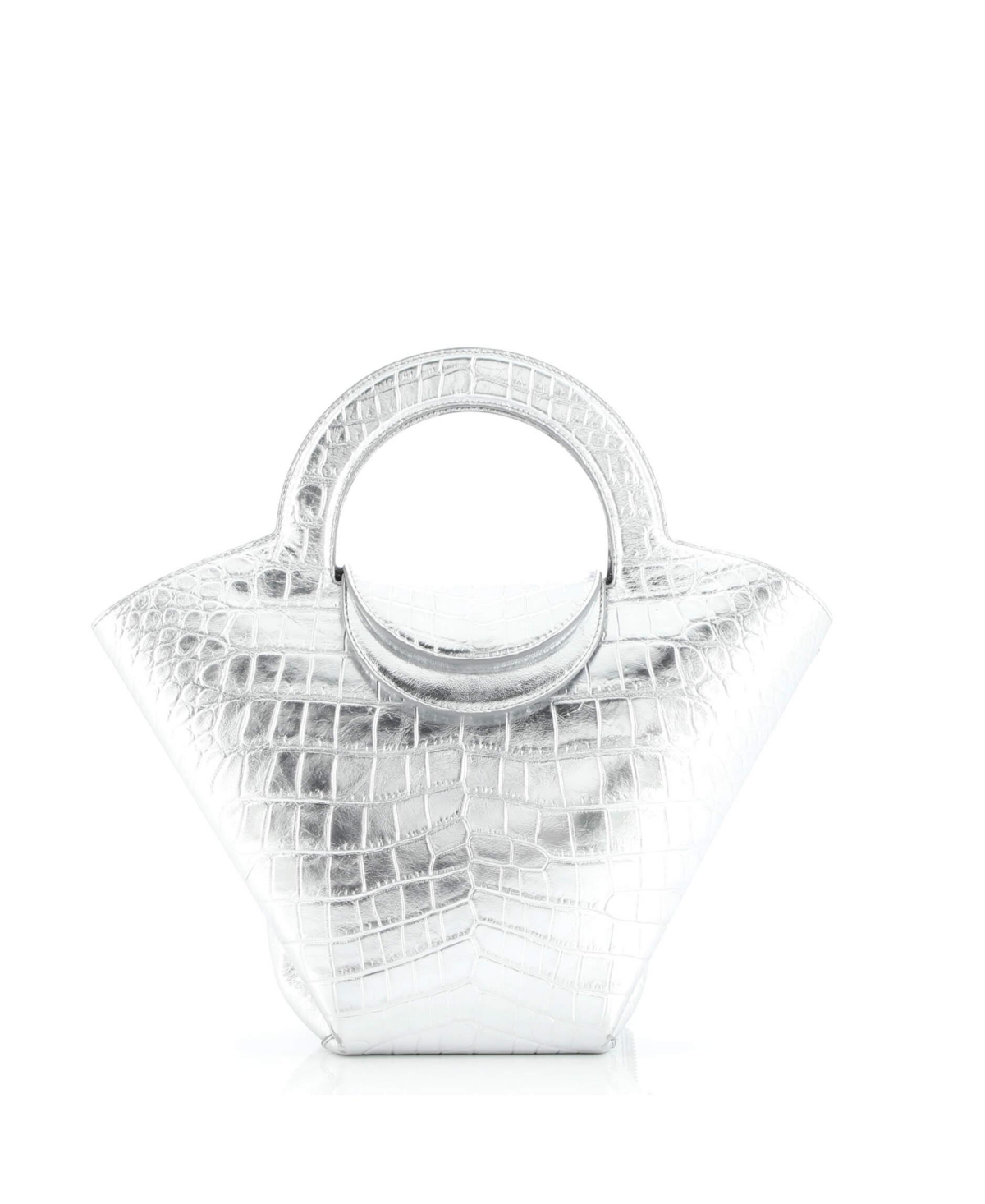 Click here for Pre-Owned Bottega Veneta Small Doll Tote Embossed... prices