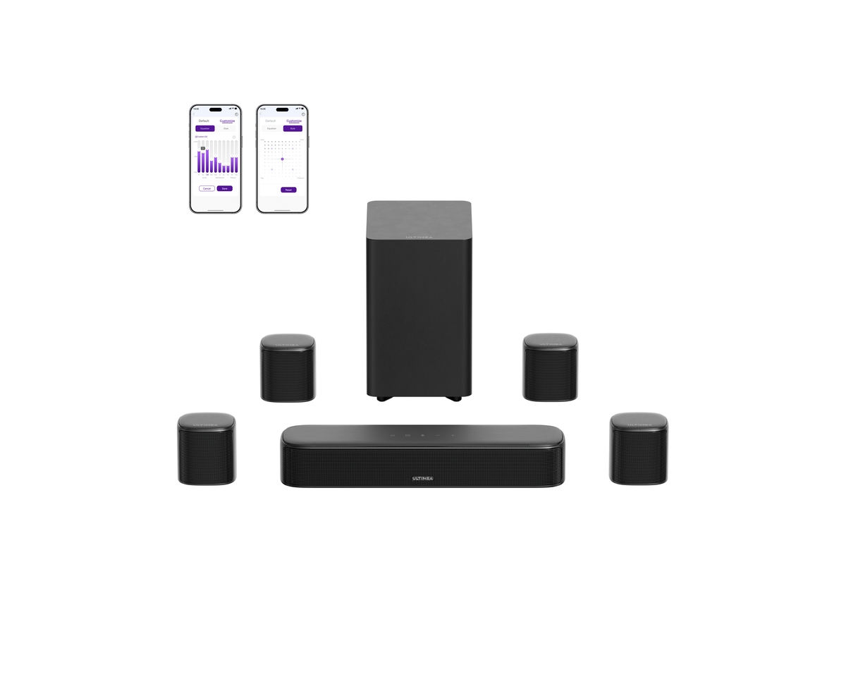 Click here for Ultimea Aura S4T 7.1ch Tv Soundbar with 4 Surround... prices