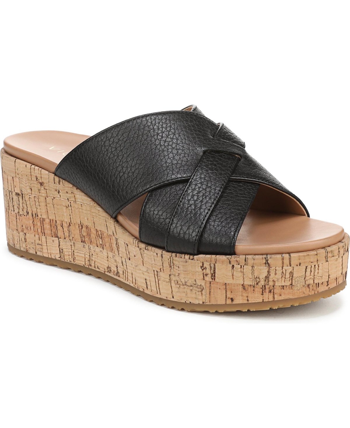 Click here for Vionic Womens Dawn Slide Sandals - Black leather prices